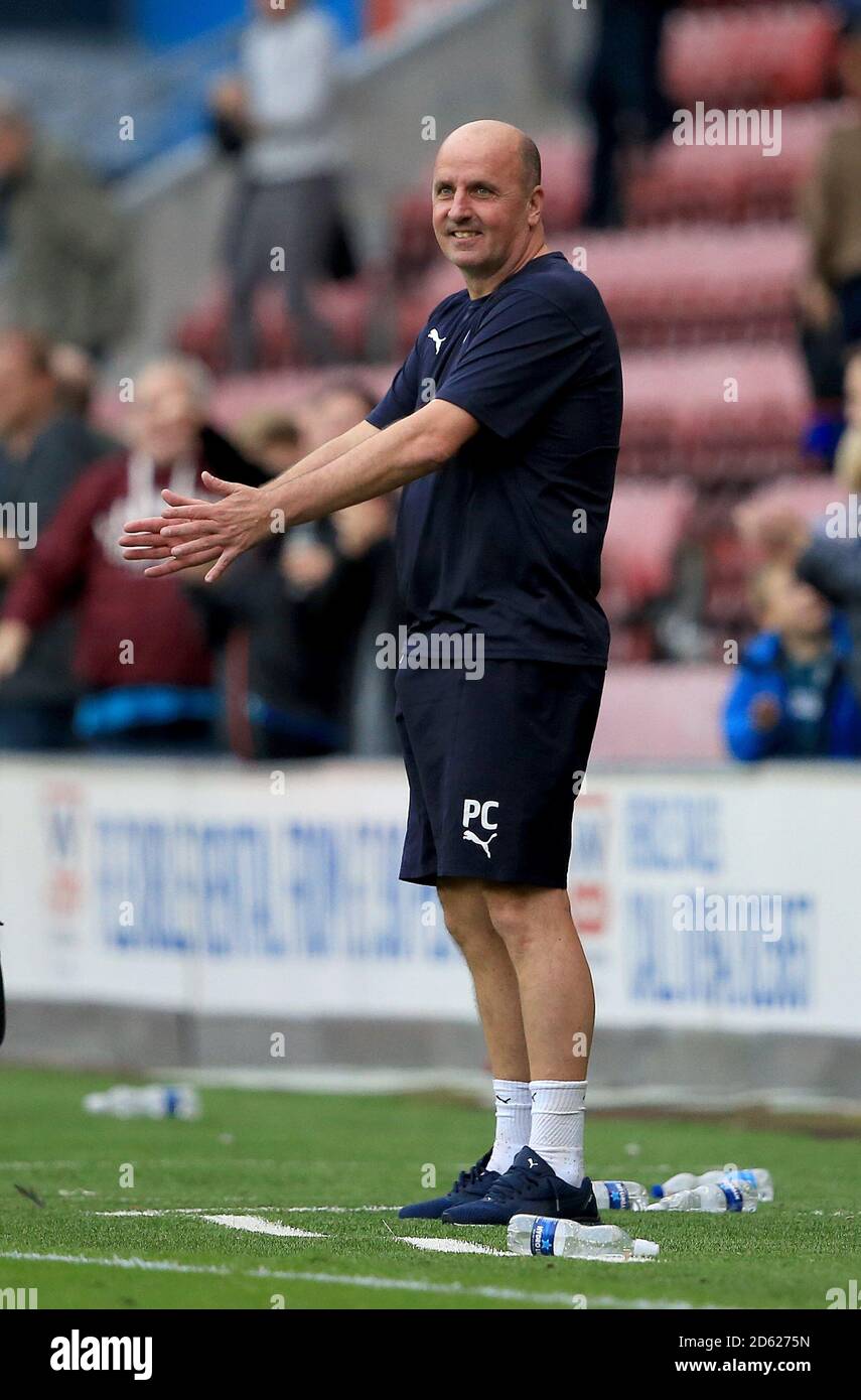 Wigan athletics manager paul cook hi-res stock photography and images ...