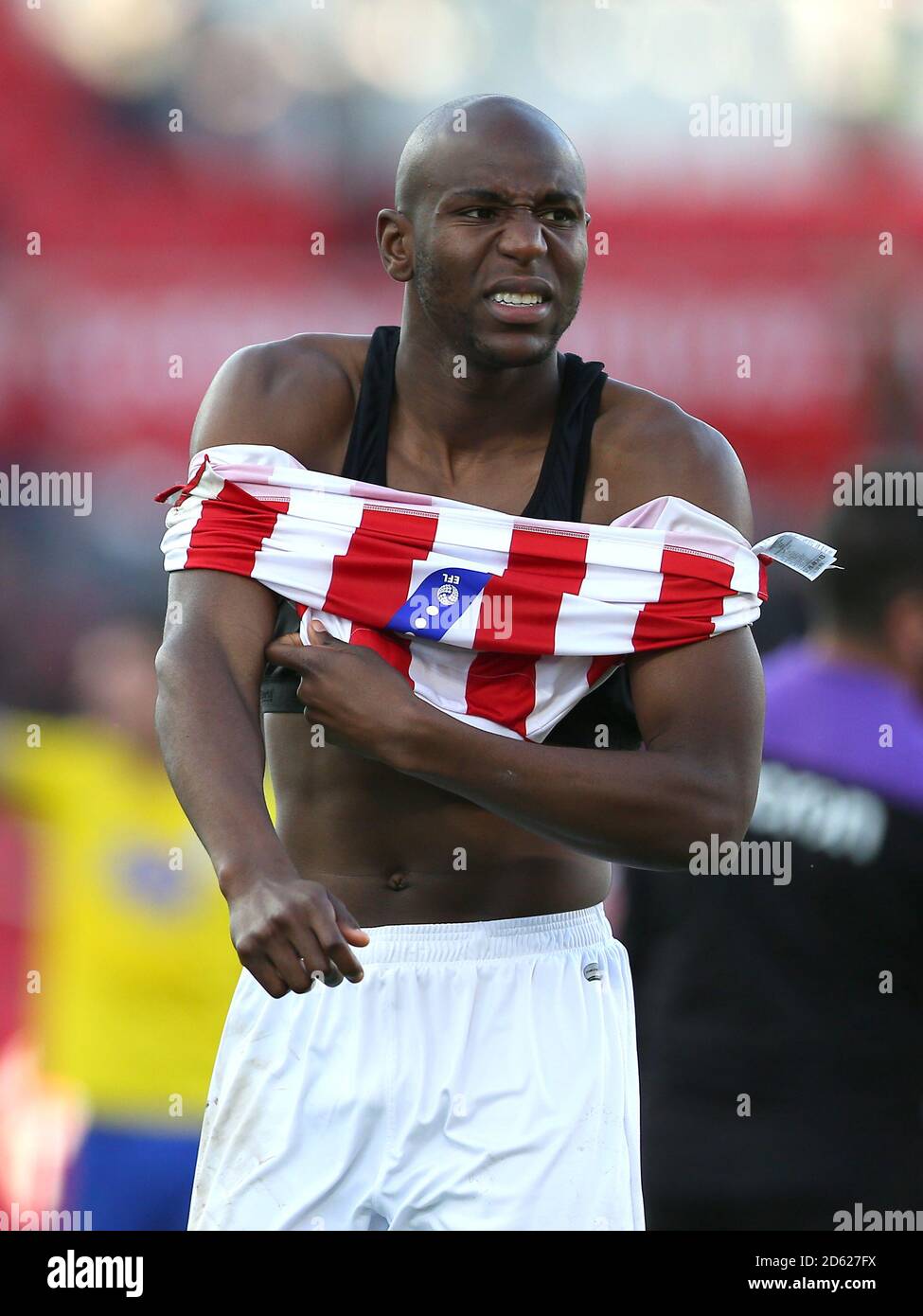 Benik Afobe, Stoke City Stock Photo - Alamy