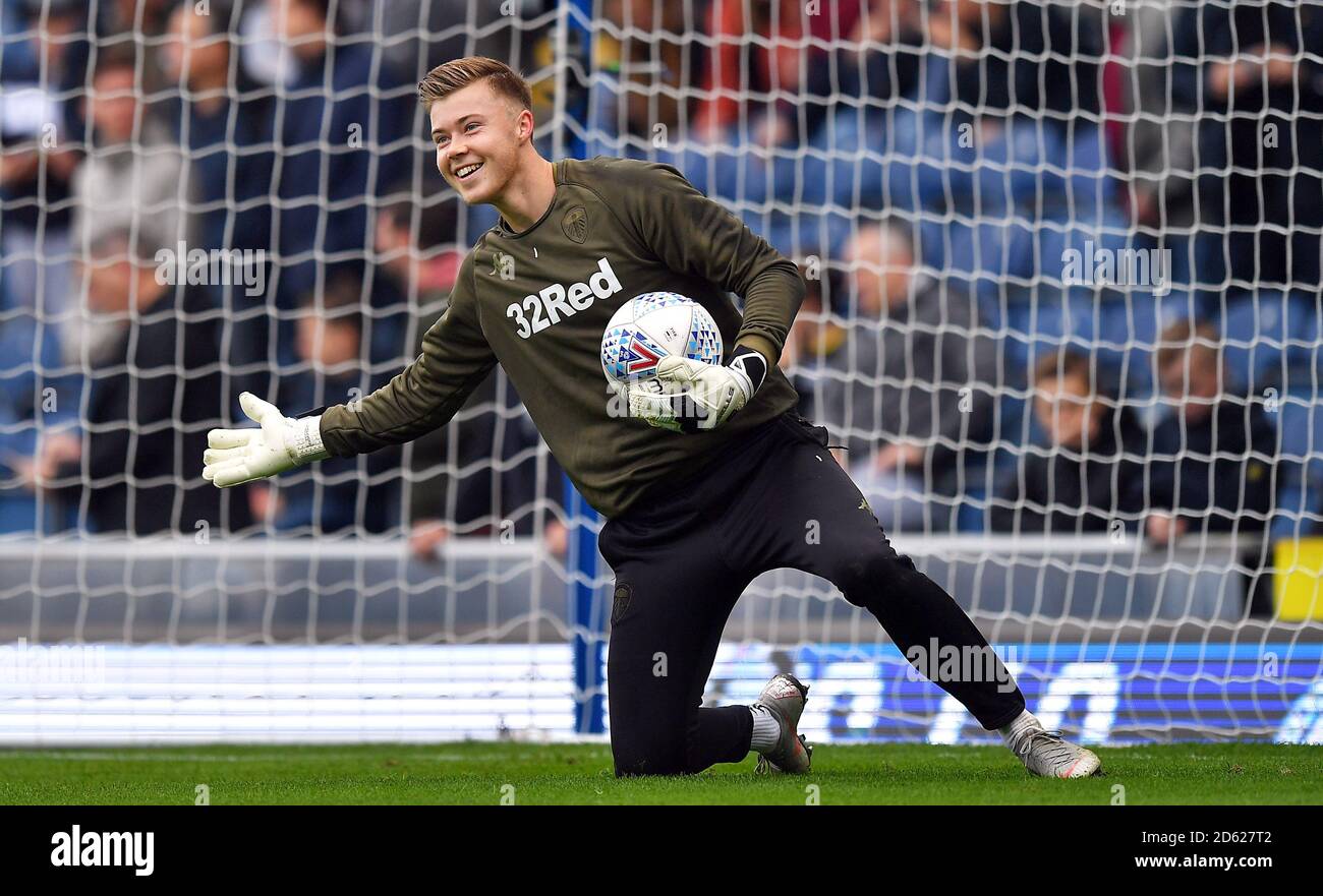 Leeds United goalkeeper Bailey Peacock-Farrell Stock Photo - Alamy