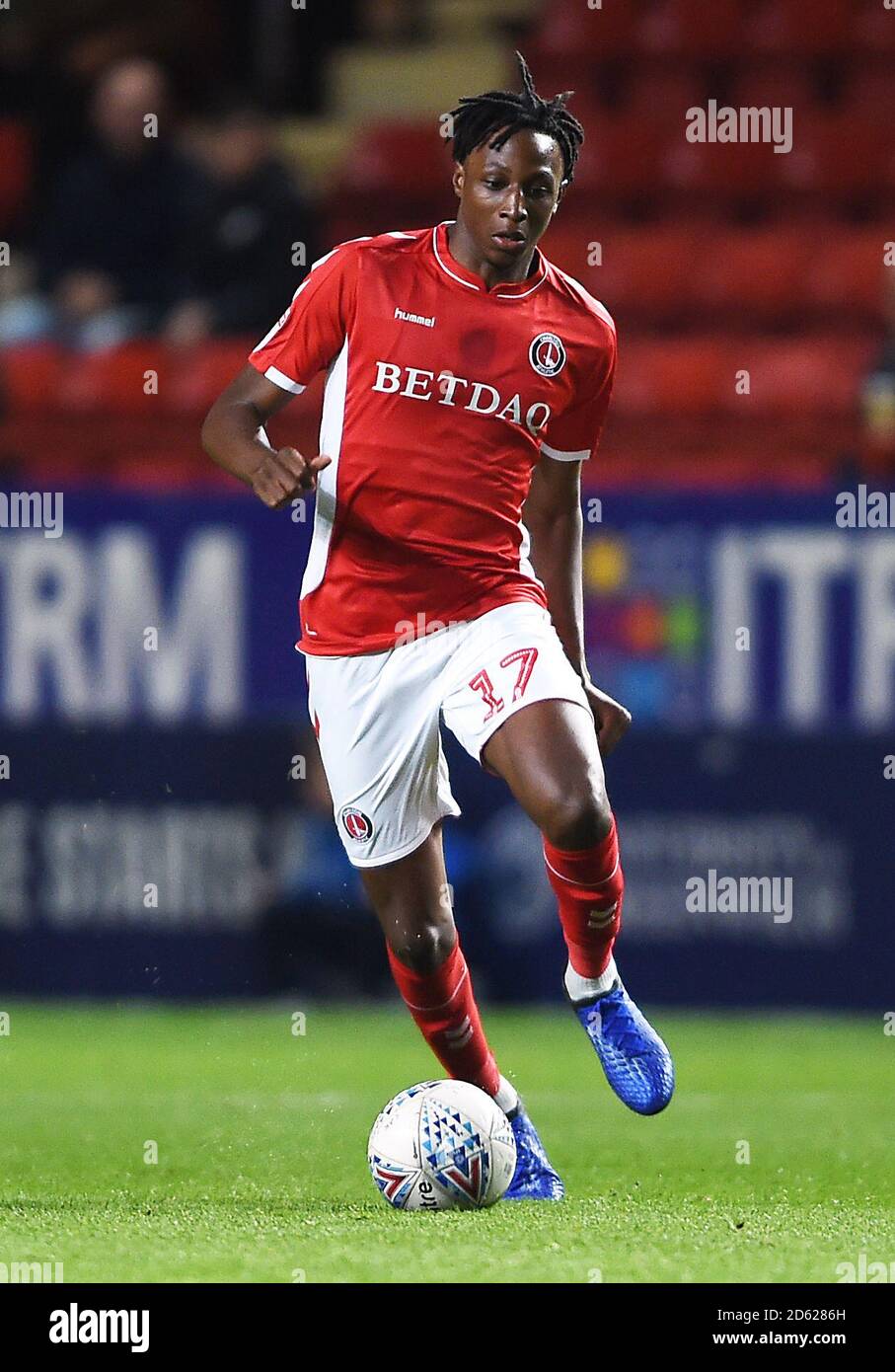 Charlton Athletic's Joe Aribo Stock Photo - Alamy