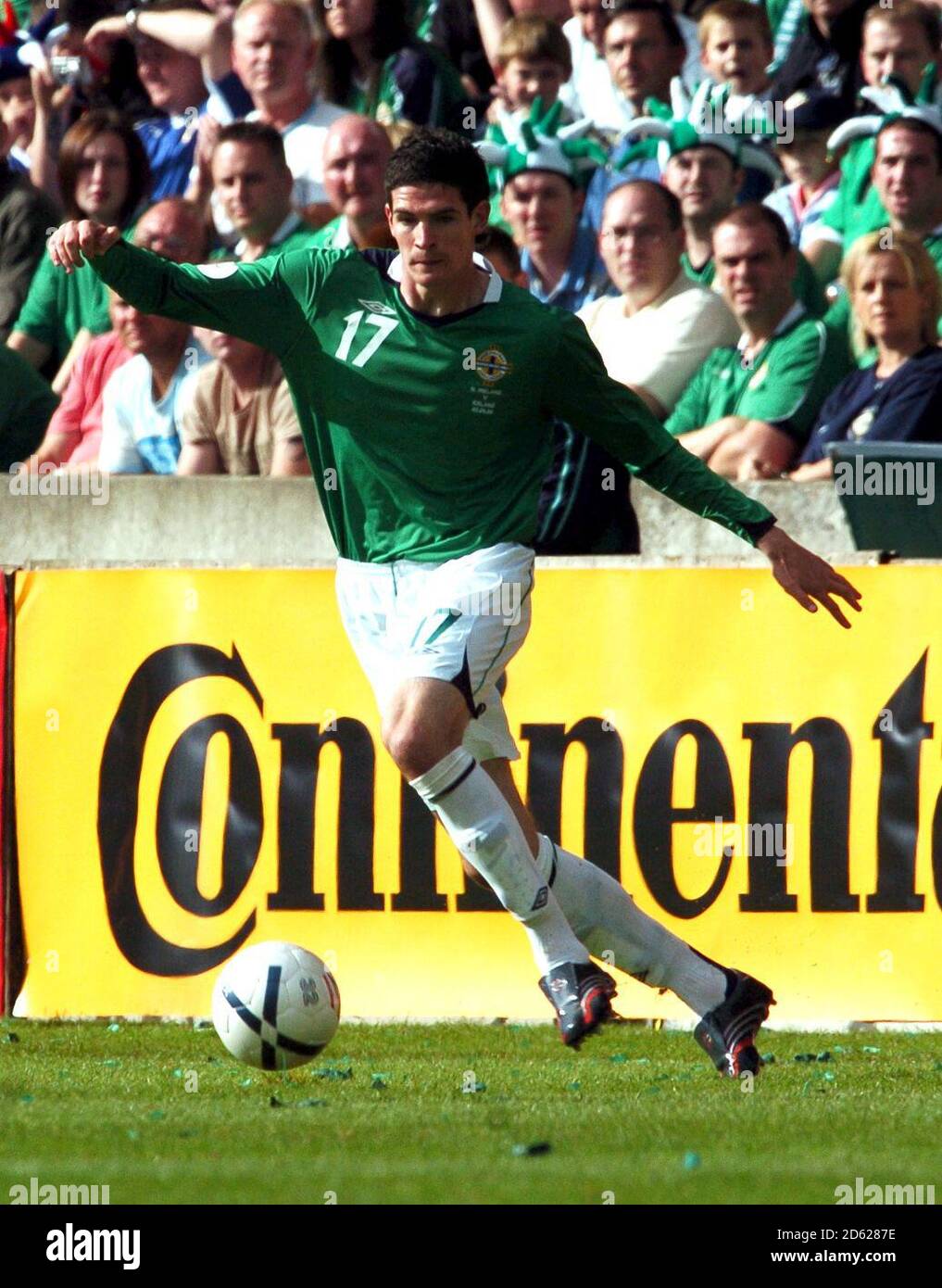 Northern Ireland's Kyle Lafferty Stock Photo - Alamy