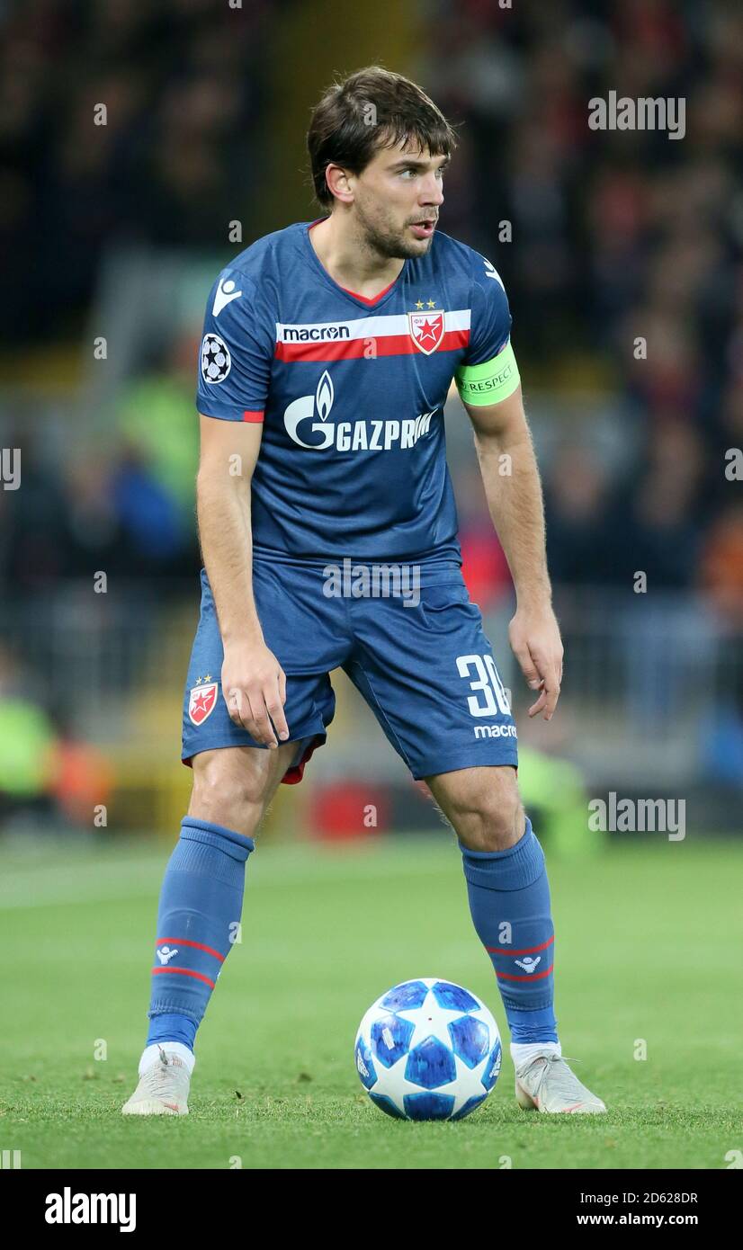 Red Star Belgrade's Filip Stojkovic Stock Photo - Alamy