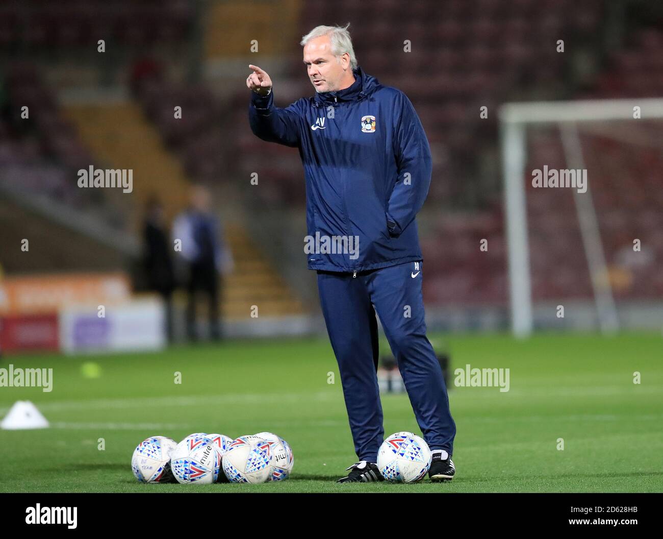 Coventry City assistant manager Adi Viveash Stock Photo - Alamy