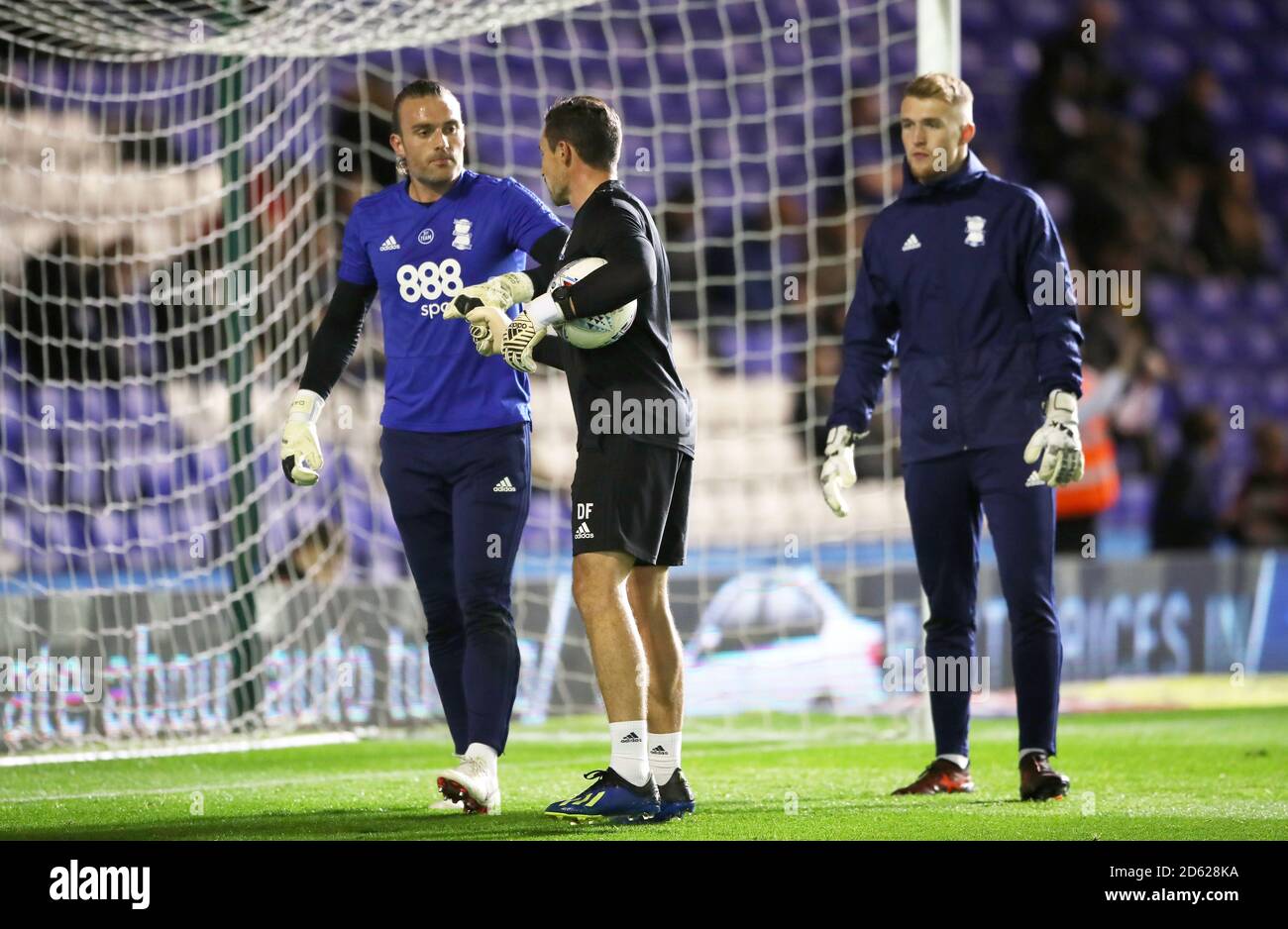 Birmingham City' goalkeeper Lee Camp and Birmingham City goalkeeper ...