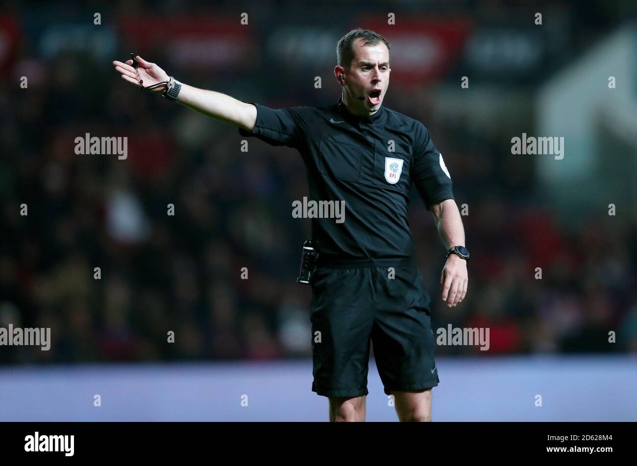 Referee Peter Bankes Stock Photo - Alamy