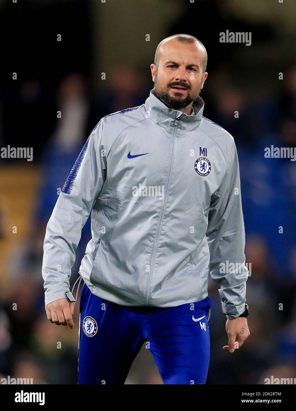 Chelsea assistant coach Marco Ianni during warm-up Stock Photo - Alamy