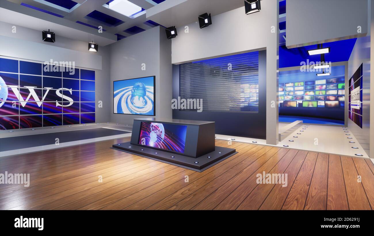 Estudio De Tv Virtual