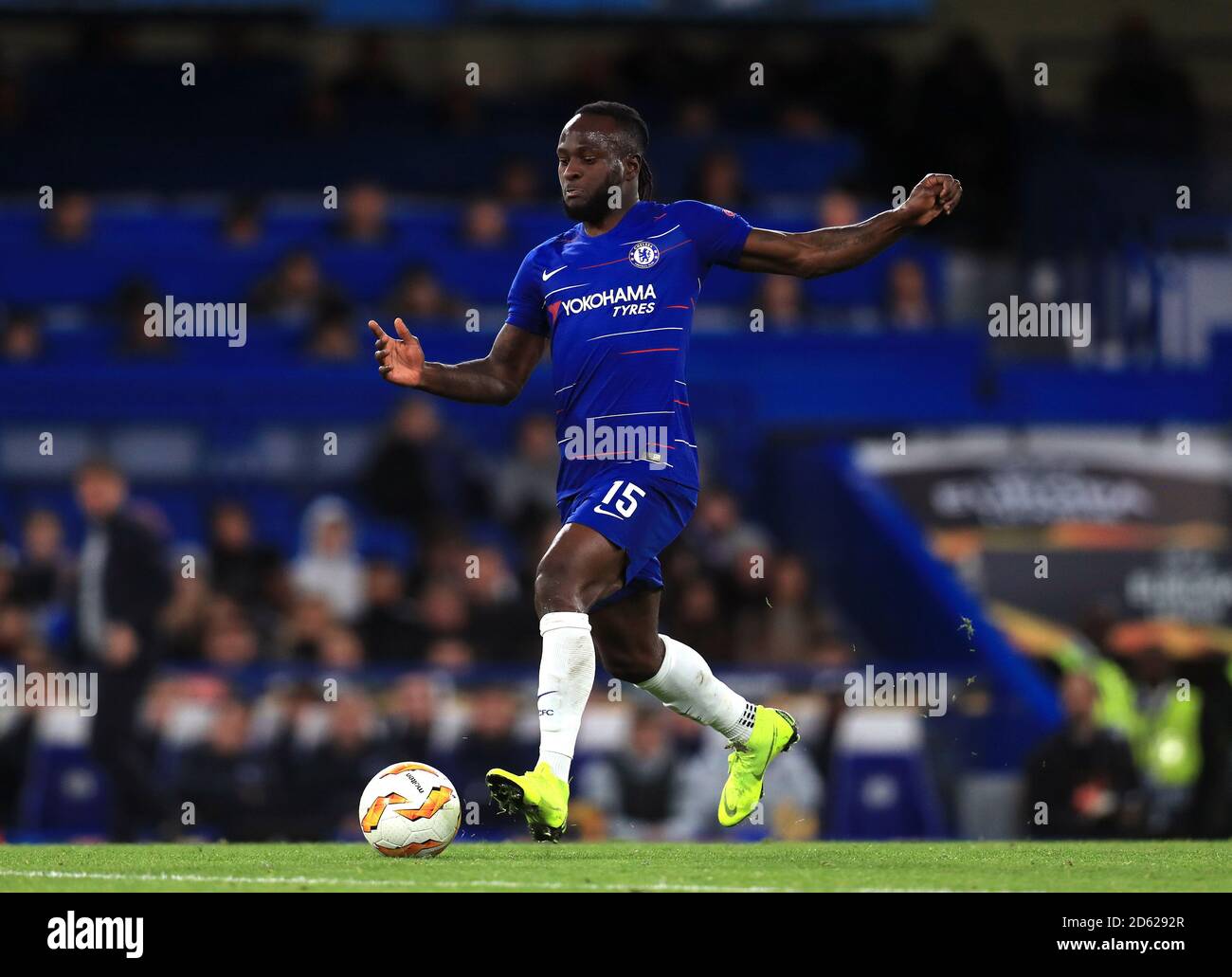 Chelsea's Victor Moses Stock Photo - Alamy