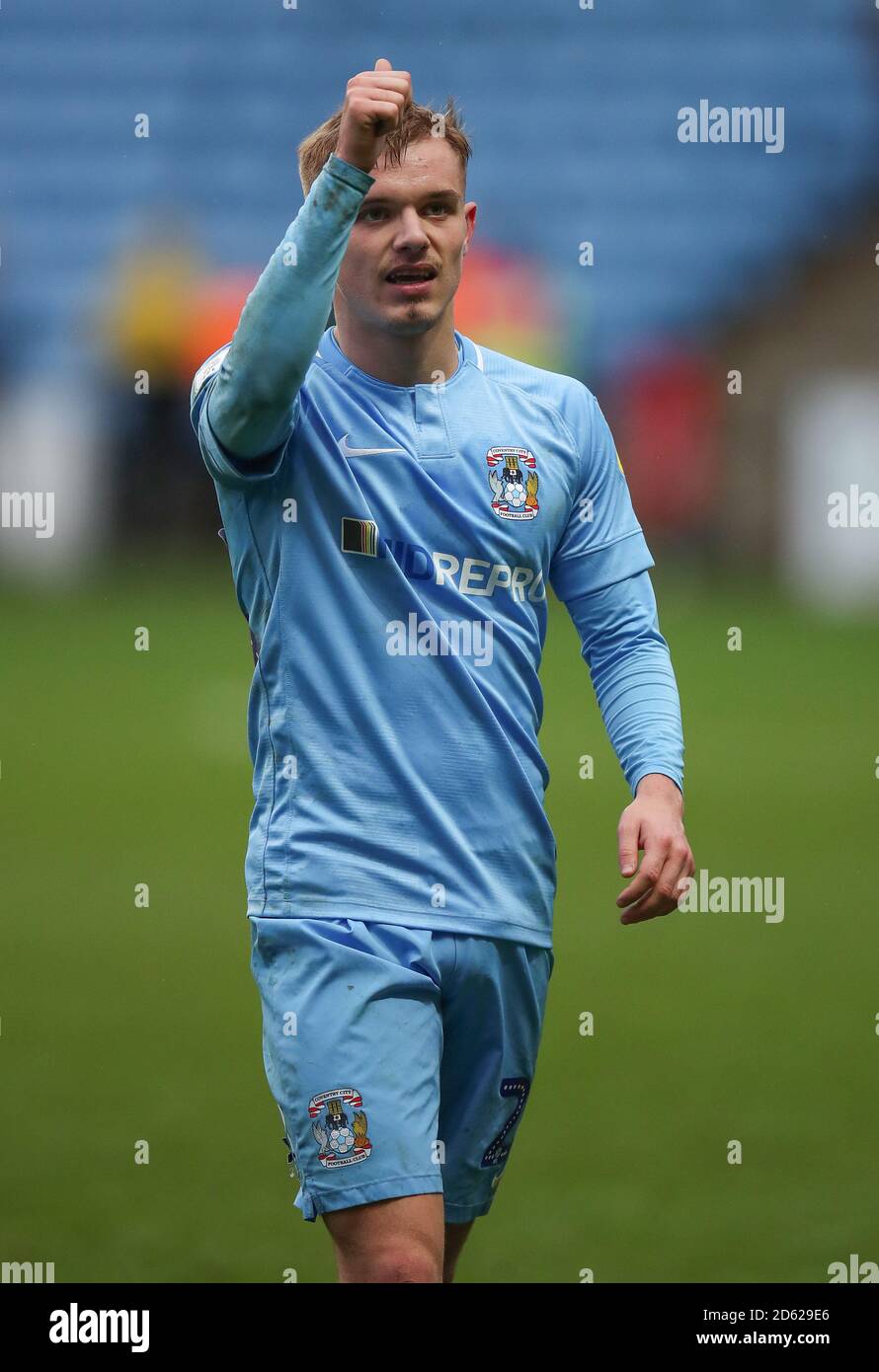 Coventry City's Luke Thomas Stock Photo - Alamy