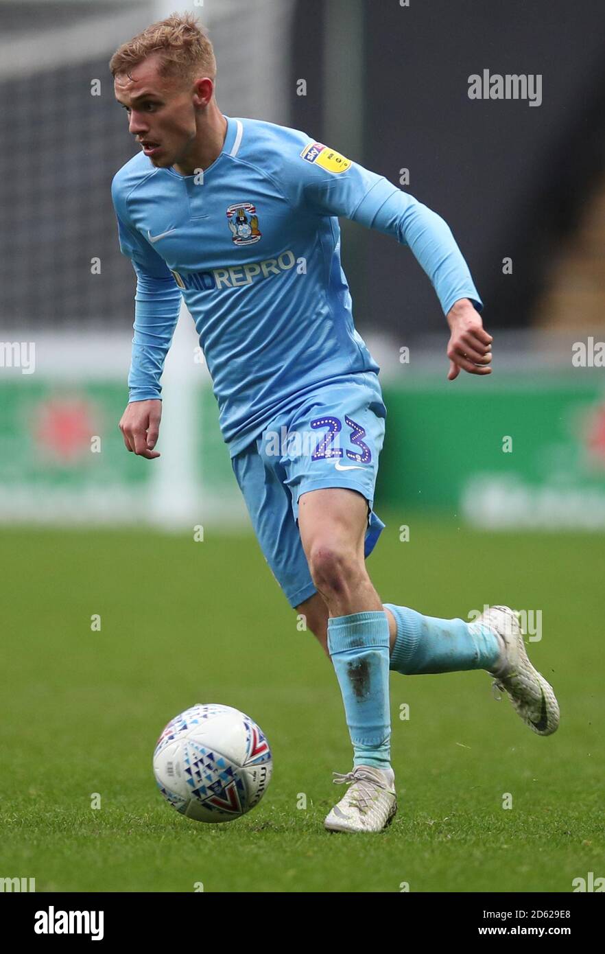 Coventry City's Luke Thomas Stock Photo - Alamy