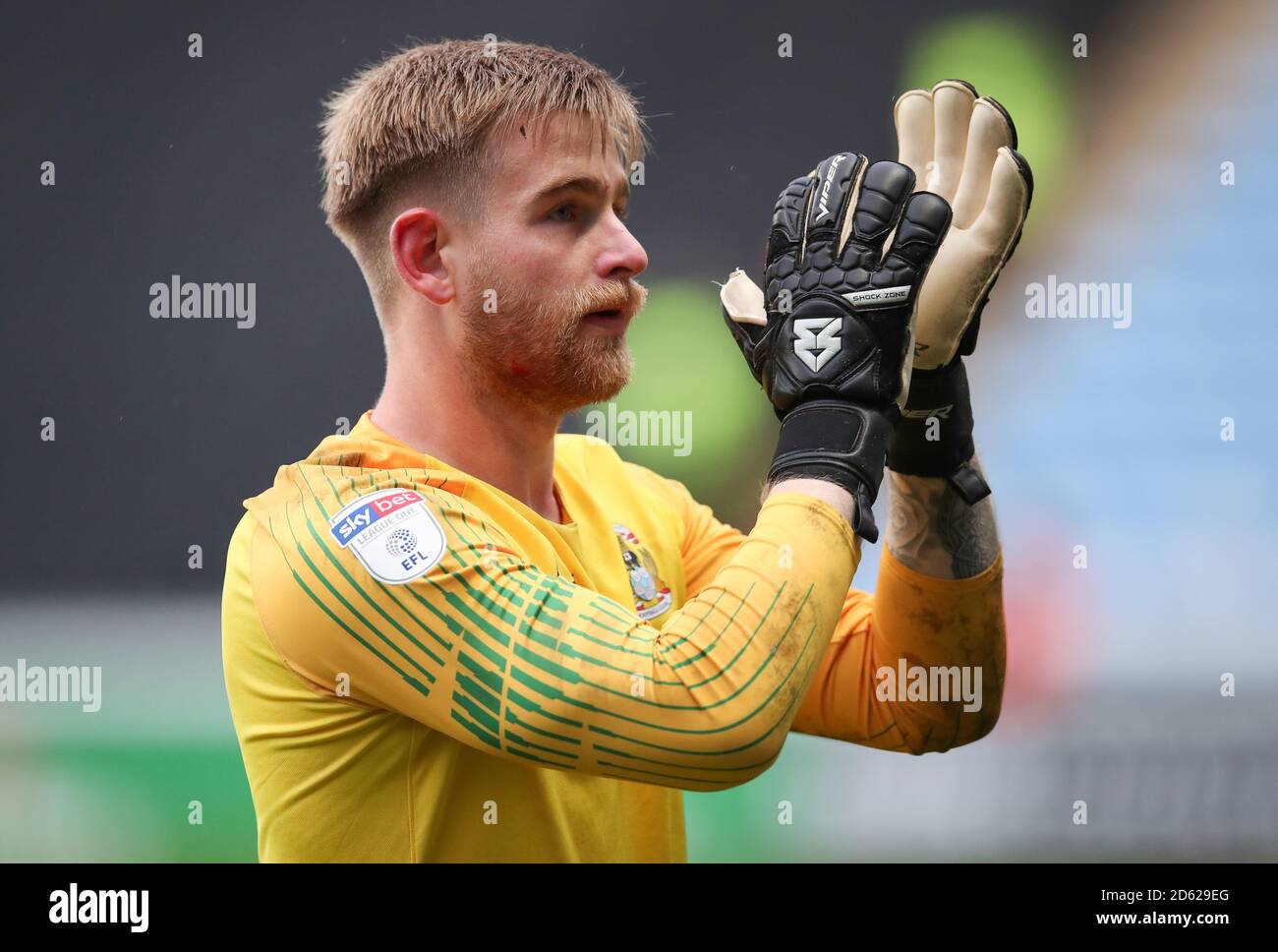 Coventry City's Lee Burge Stock Photo - Alamy
