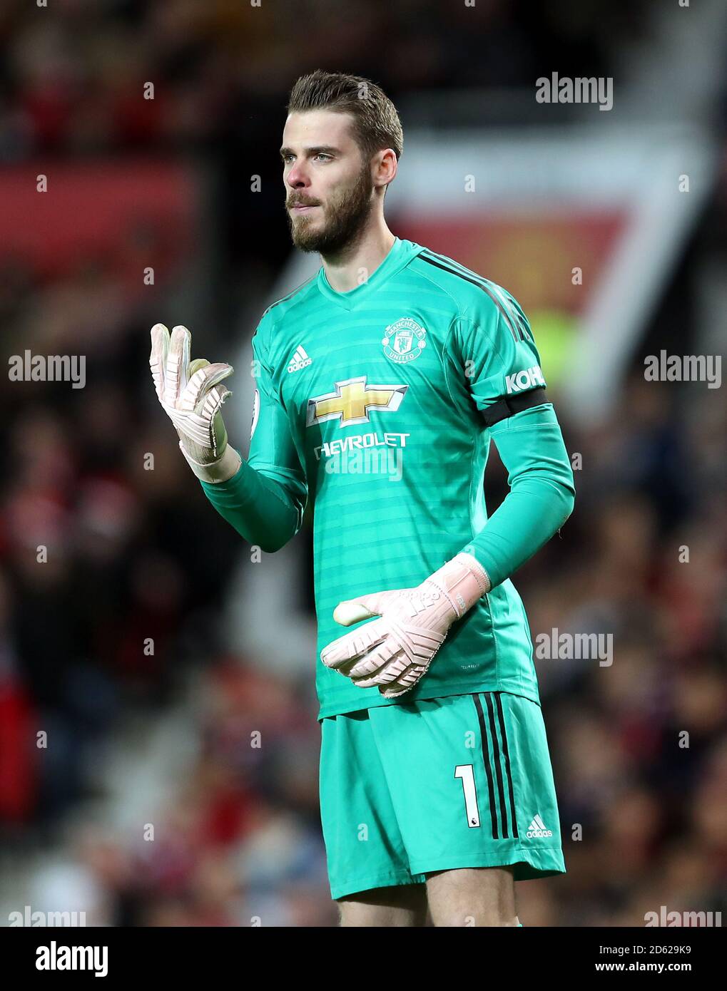 Manchester United goalkeeper David de Gea Stock Photo - Alamy