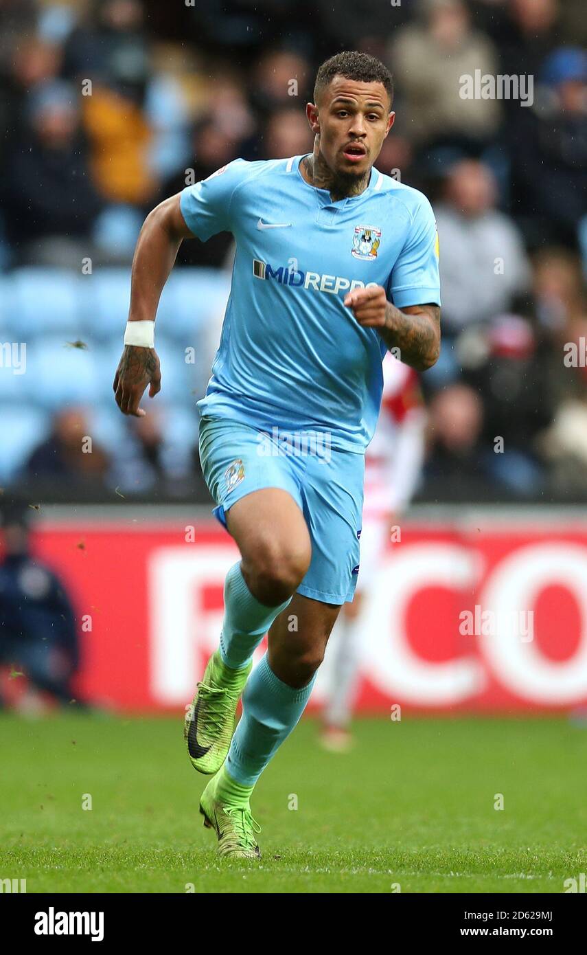 Coventry City's Jonson Clarke-Harris Stock Photo - Alamy