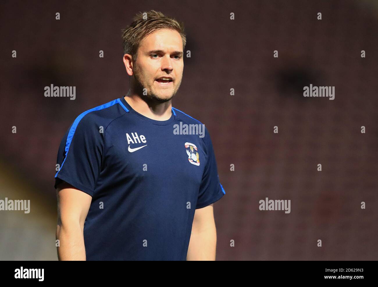 Coventry City fitness coach Adam Hearn Stock Photo - Alamy