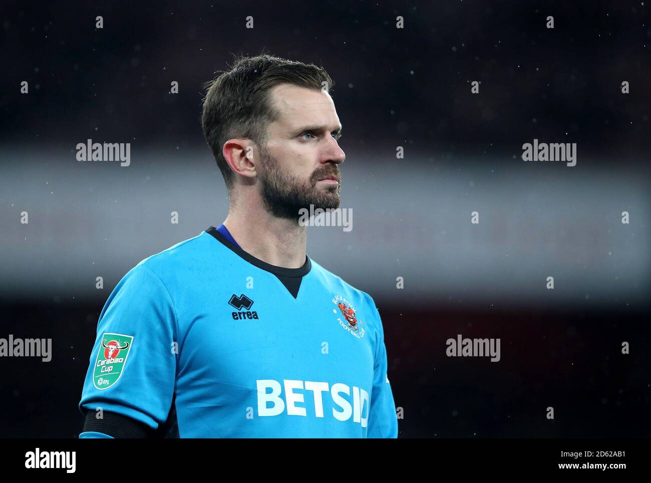 Blackpool goalkeeper Mark Howard Stock Photo - Alamy
