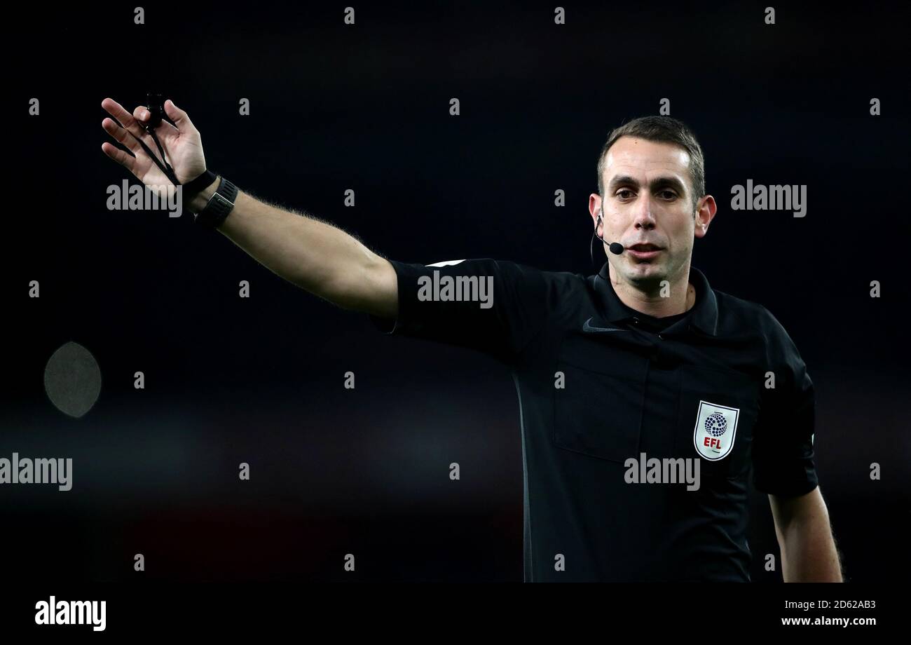 Referee David Coote Stock Photo - Alamy