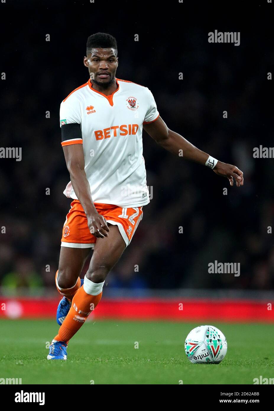 Blackpool's Michael Nottingham Stock Photo - Alamy
