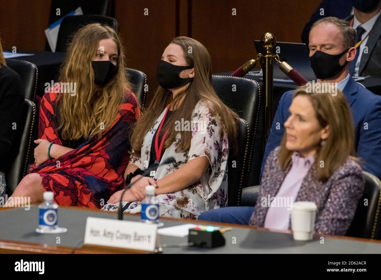 Washington, Dc, USA. 14th Oct, 2020. The children of Supreme Court ...