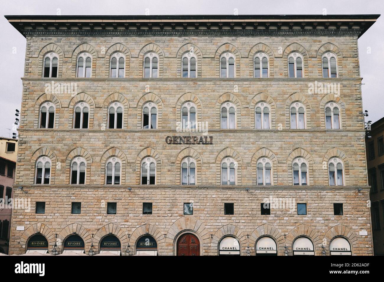 Palazzo delle Assicurazioni Generali, Florence Stock Photo - Alamy