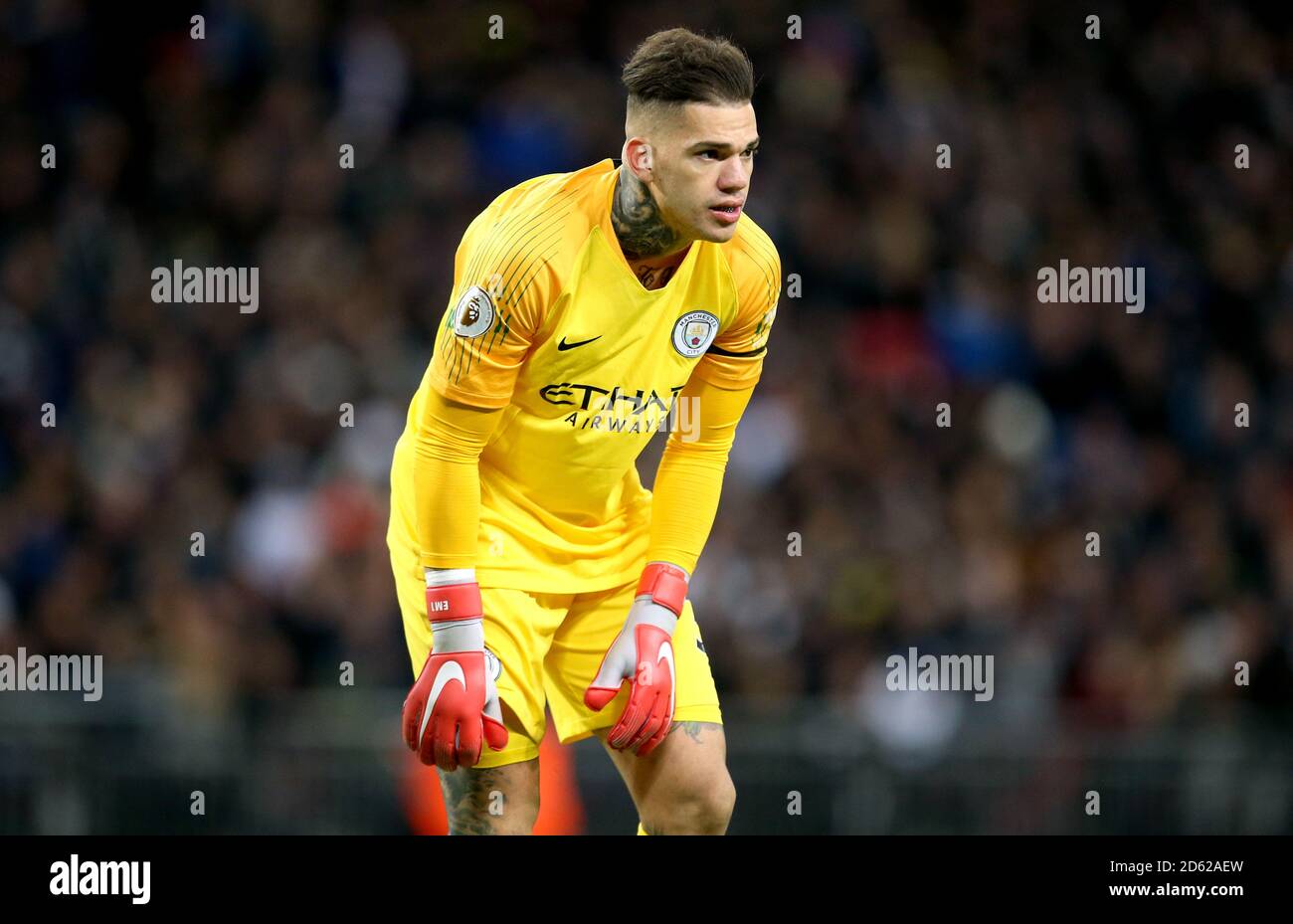 Manchester City goalkeeper Ederson Stock Photo - Alamy