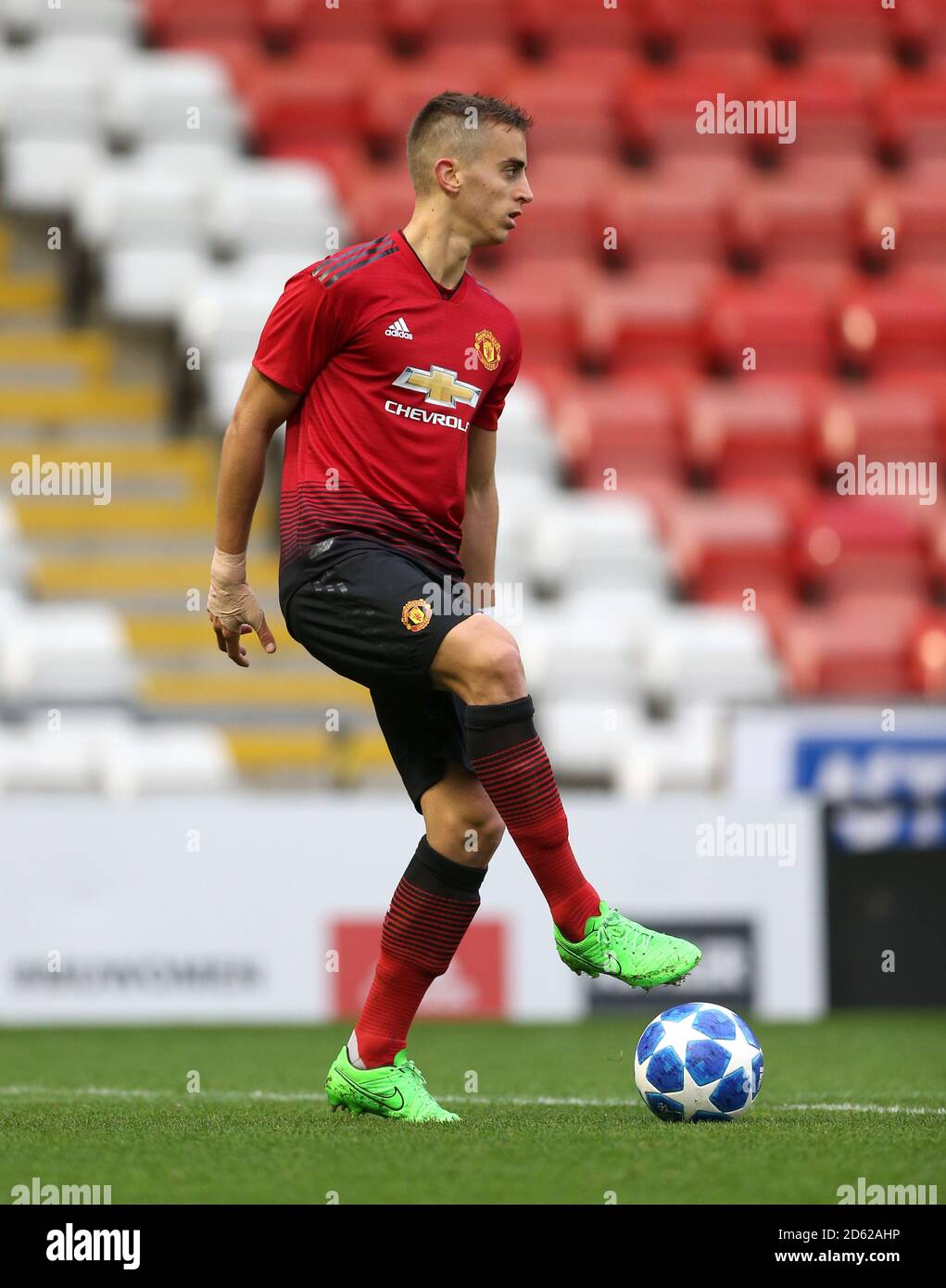 Manchester United's Luca Ercolani Stock Photo - Alamy