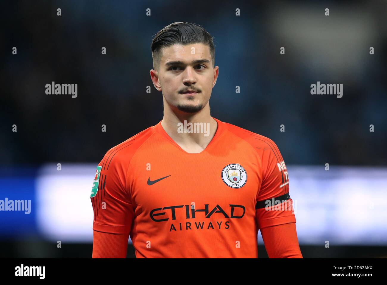 Manchester City goalkeeper Arijanet Muric Stock Photo - Alamy
