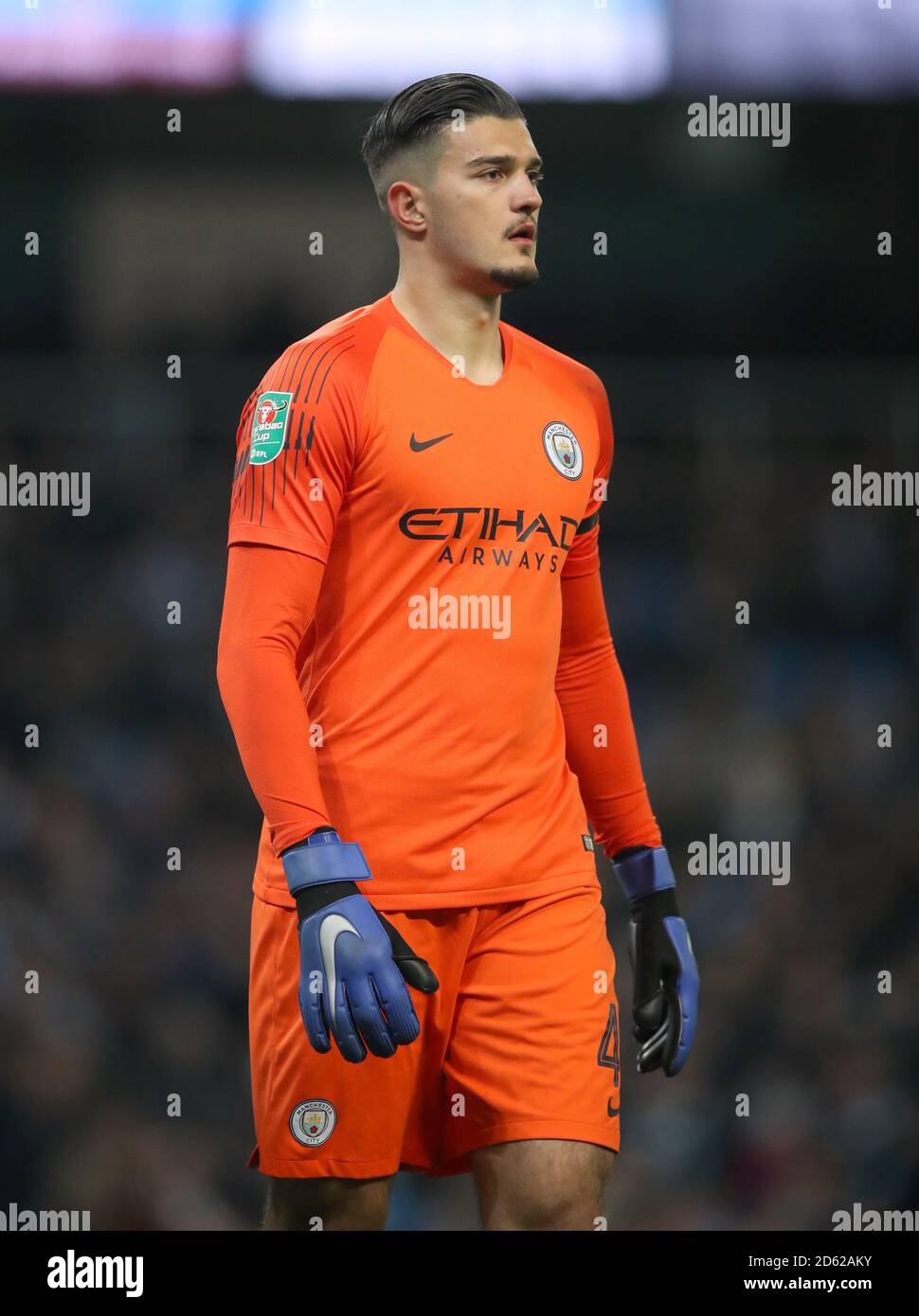 Manchester City goalkeeper Arijanet Muric Stock Photo - Alamy
