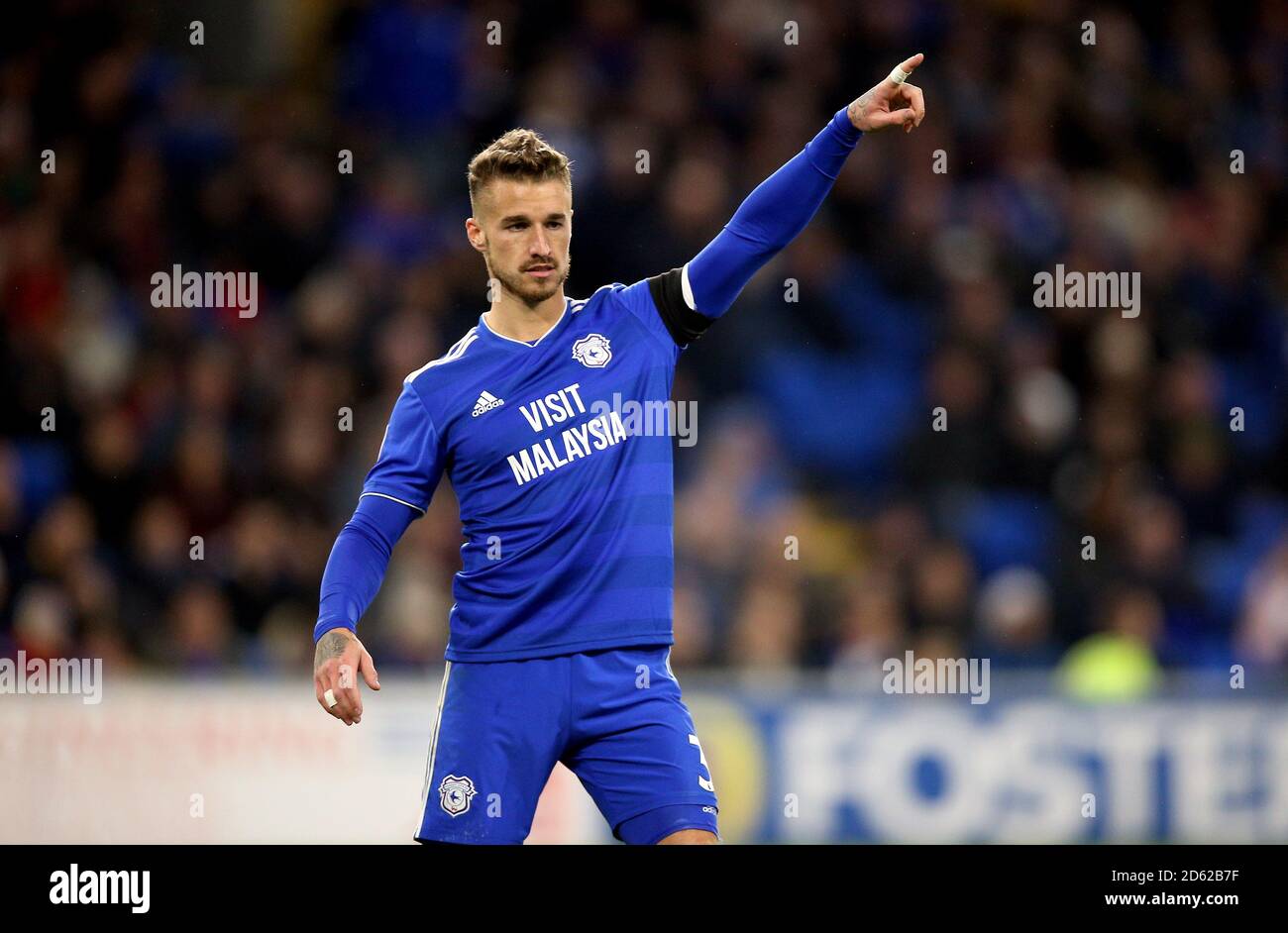 Cardiff City's Joe Bennett Stock Photo - Alamy