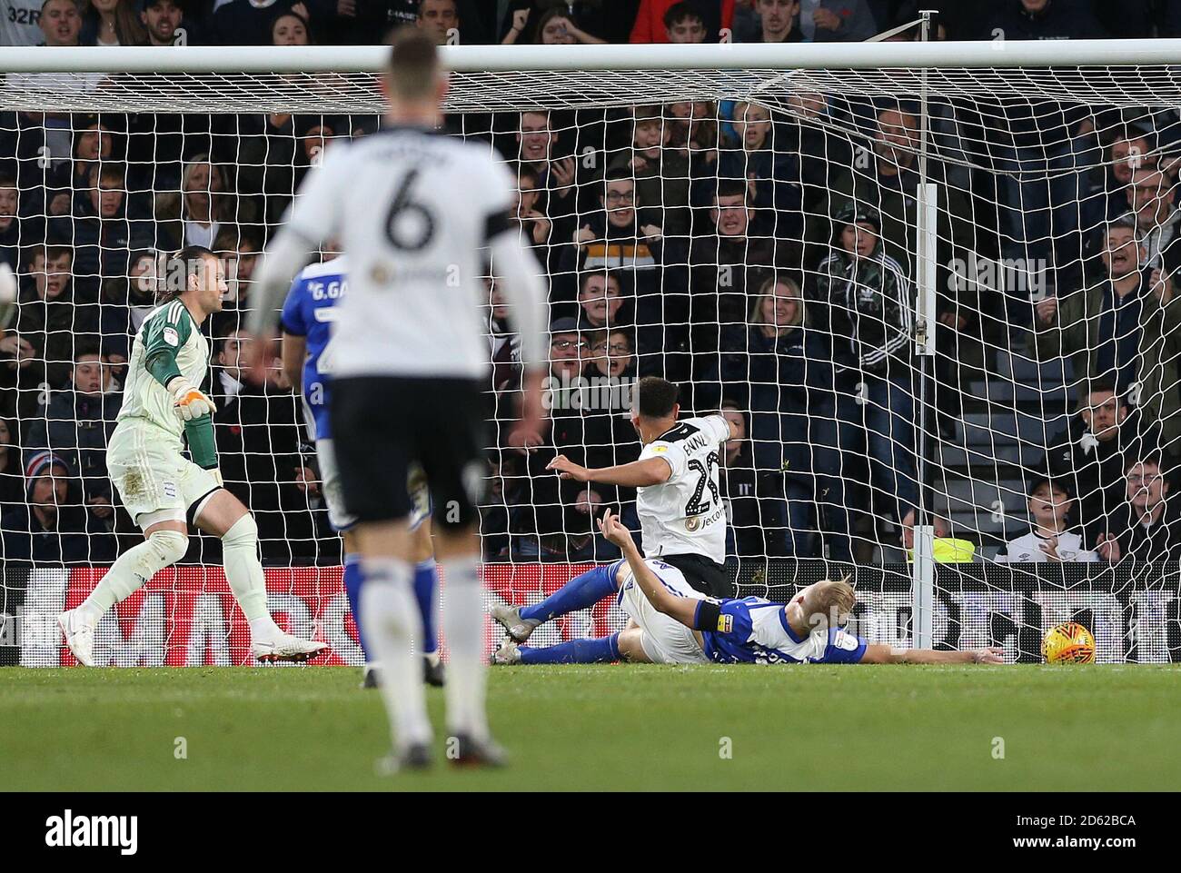 Derby countys mason bennett scores hi-res stock photography and images ...