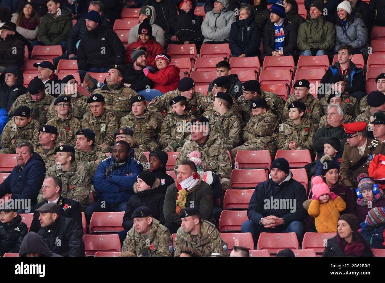 Military personnel in the stands Stock Photo - Alamy