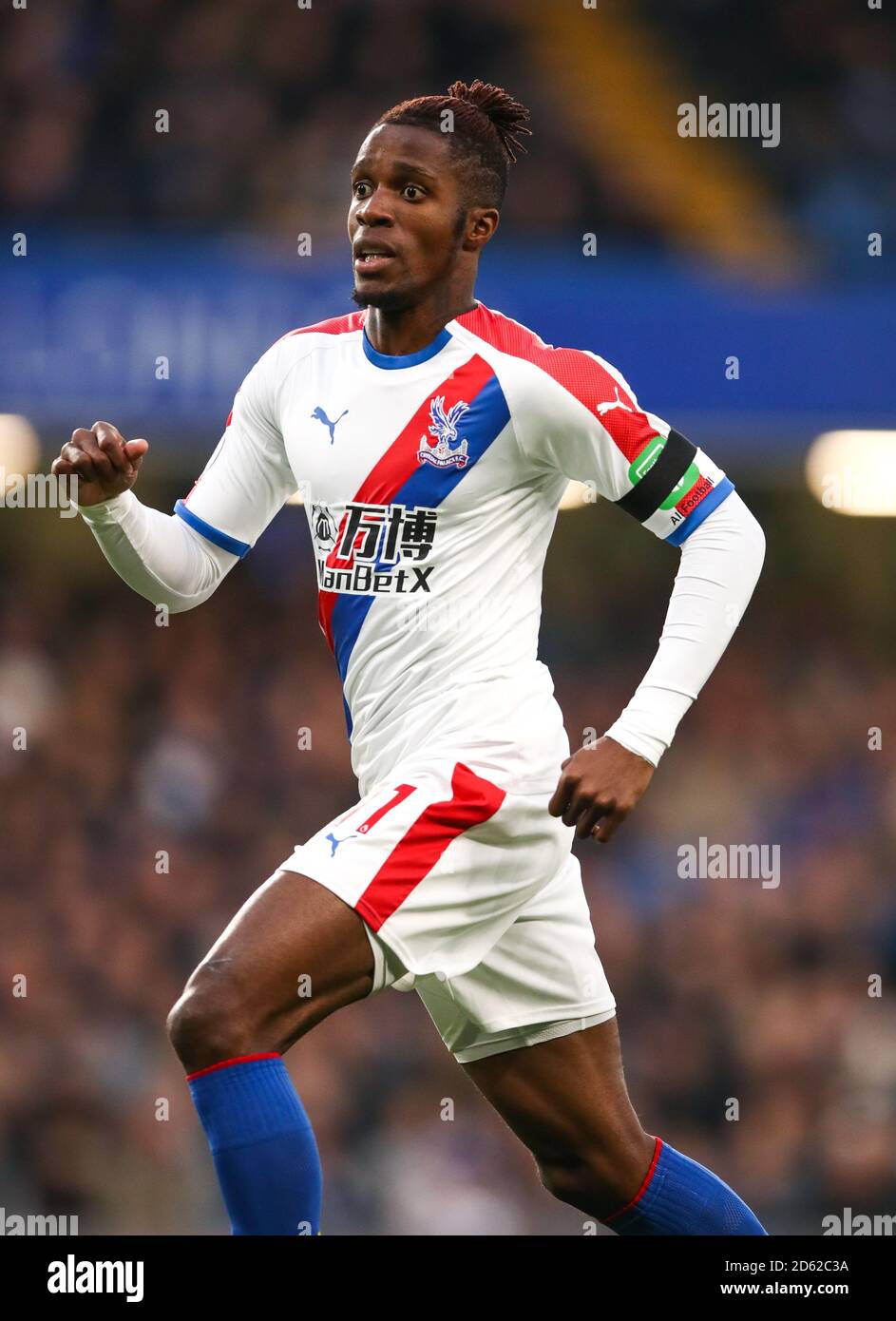 Crystal Palace's Wilfried Zaha Stock Photo - Alamy