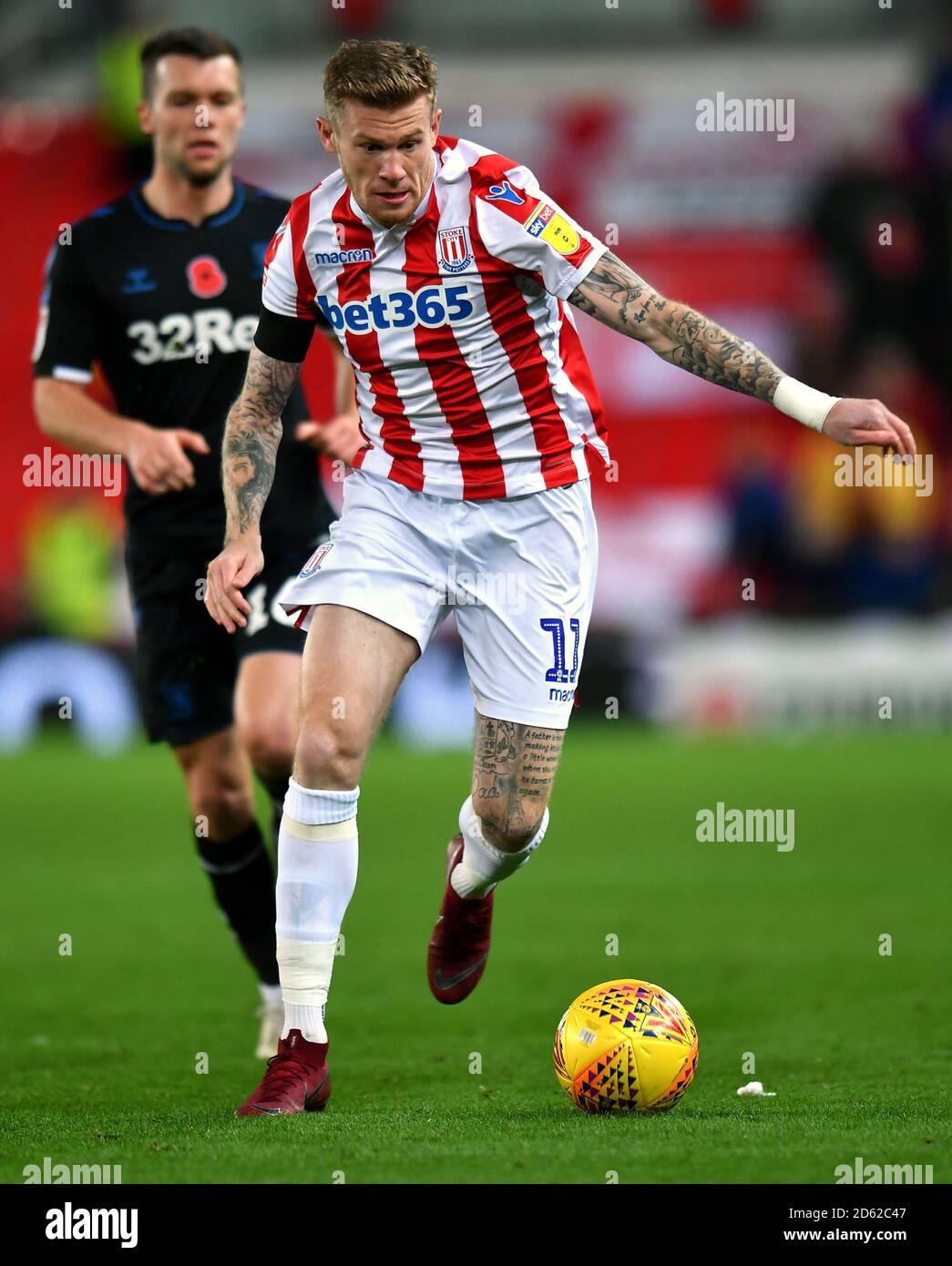 Stoke City's James McClean in action Stock Photo - Alamy