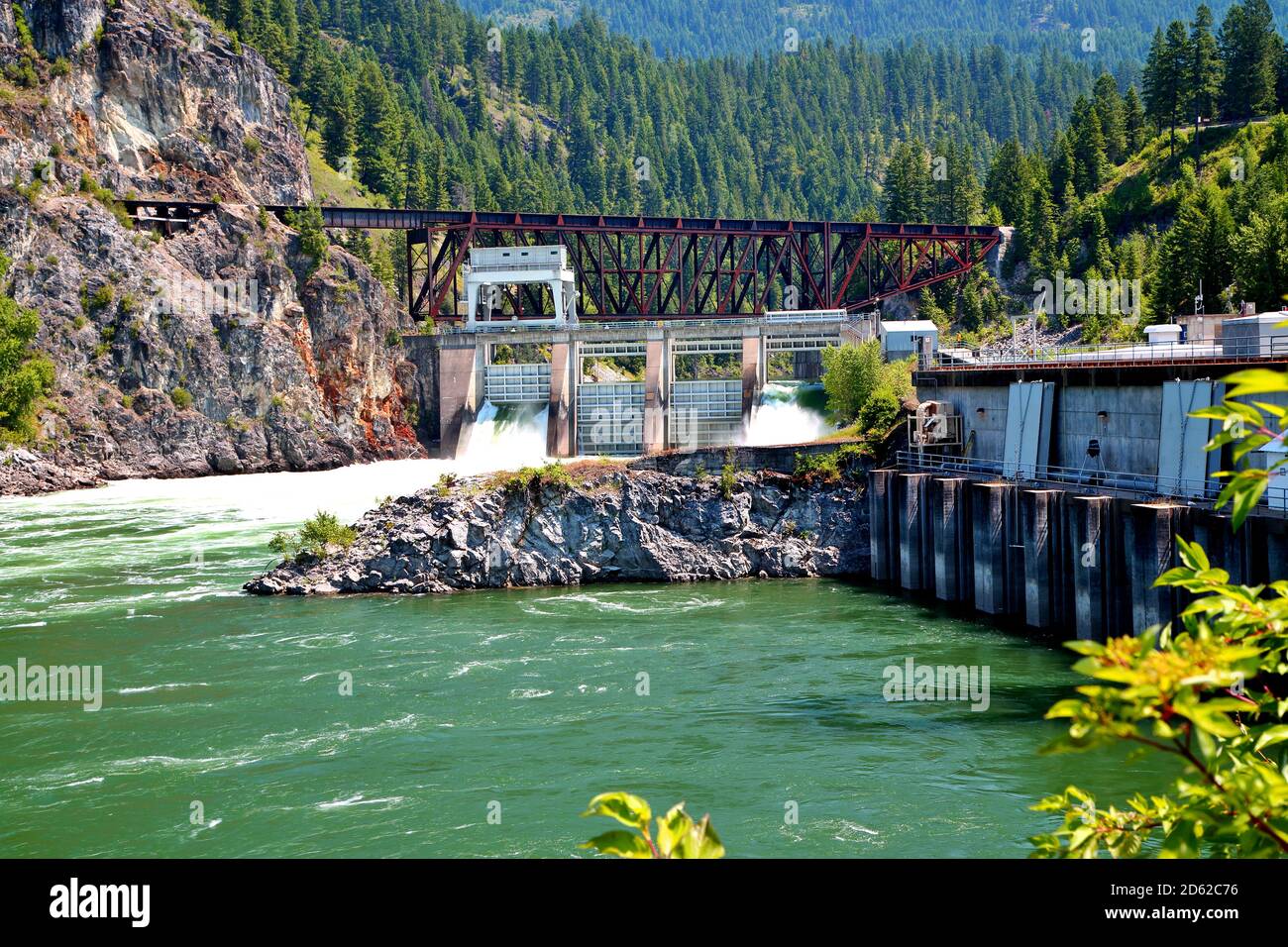 Box Canyon Dam on a Pend Oreille River Stock Photo - Alamy