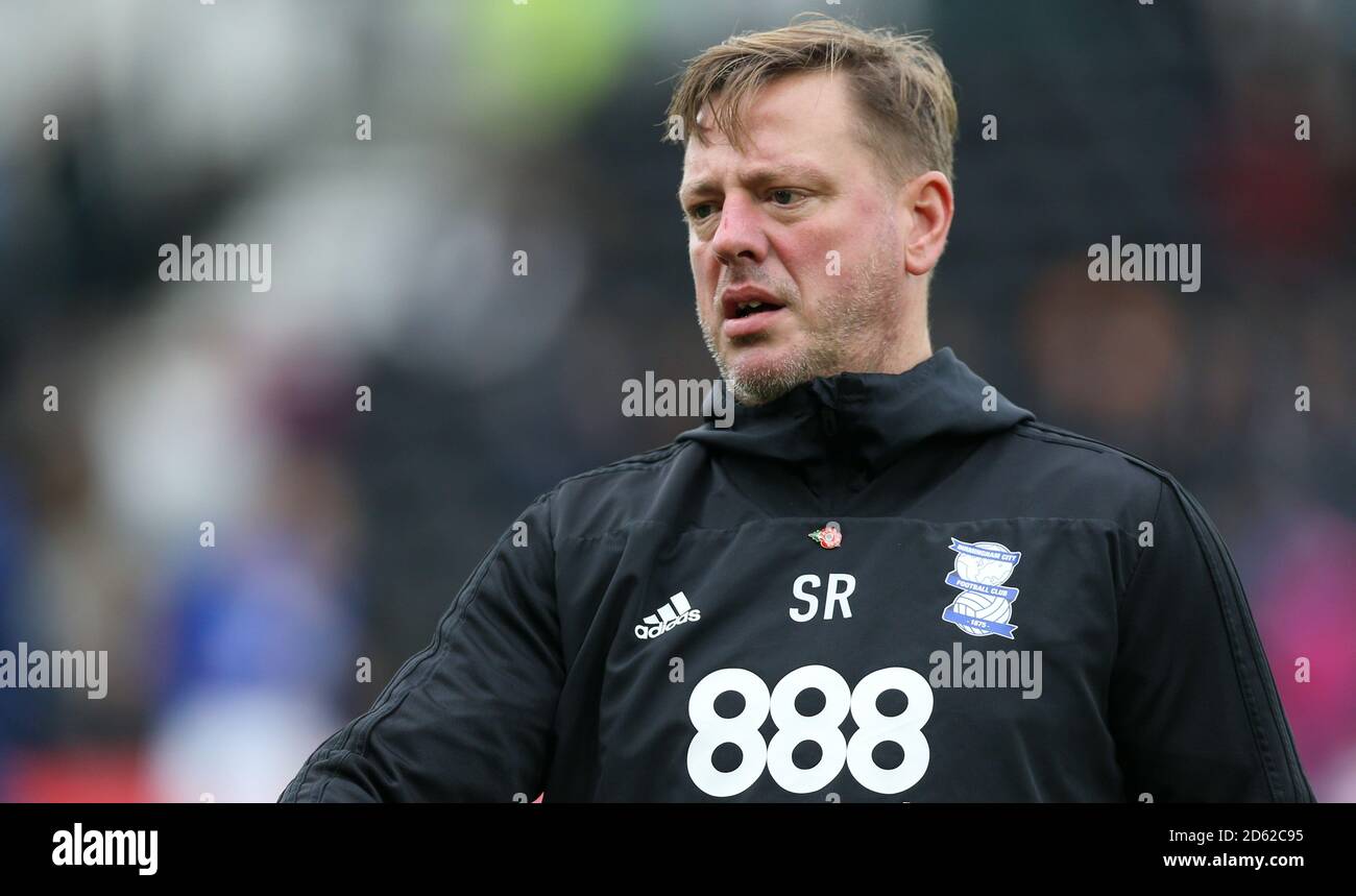 Birmingham City head of performance Sean Rush Stock Photo - Alamy