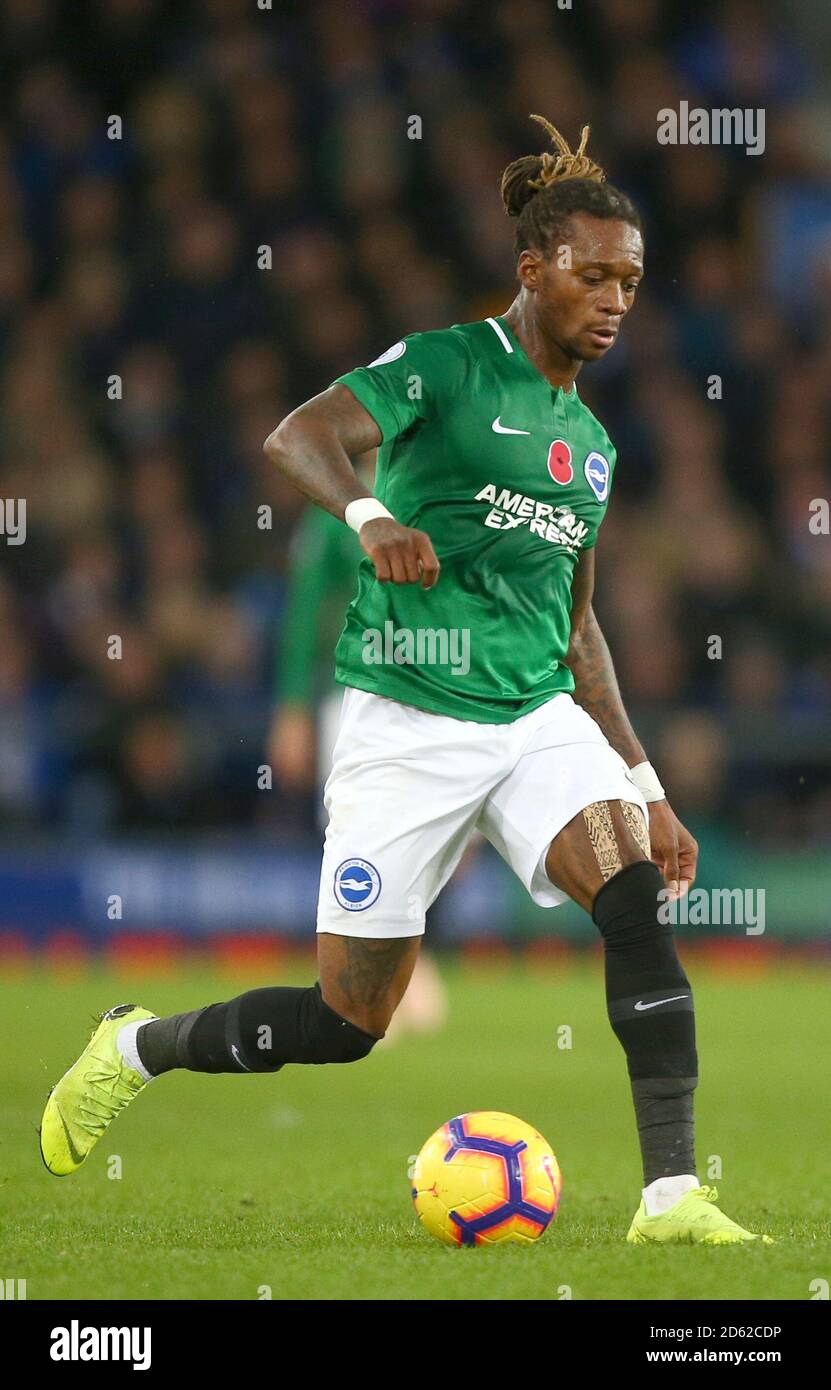 Brighton & Hove Albion's Gaetan Bong Stock Photo - Alamy