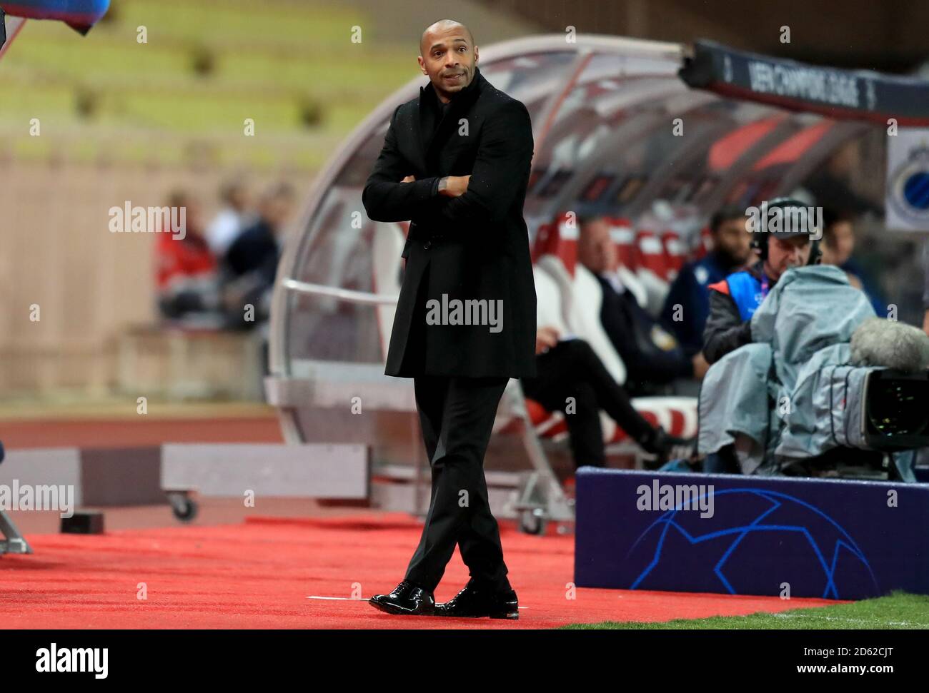 Thierry henry monaco champions league hi-res stock photography and ...