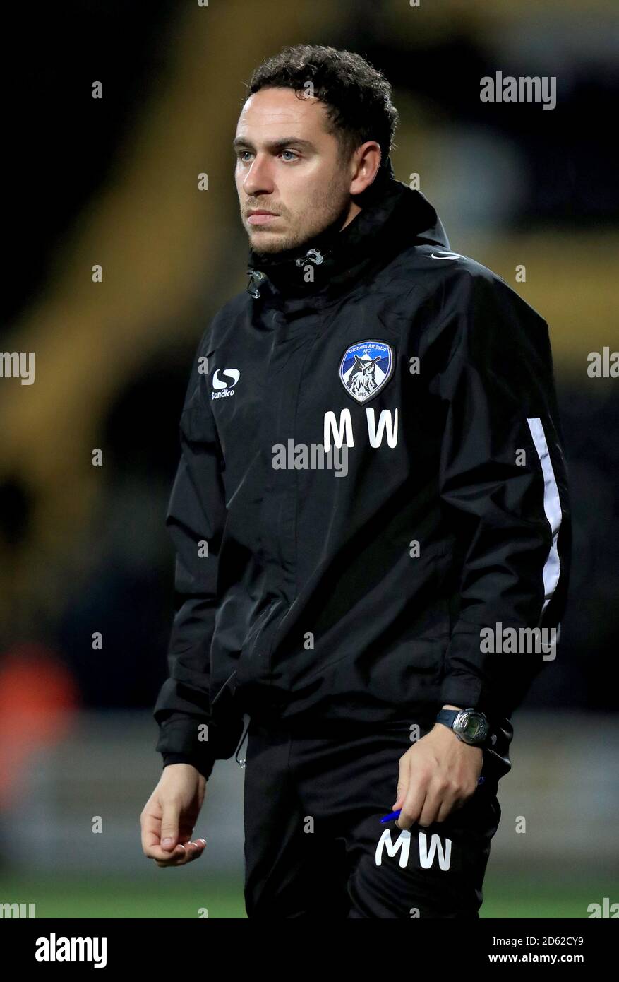 Oldham Athletic's team coach Max Wragg Stock Photo - Alamy