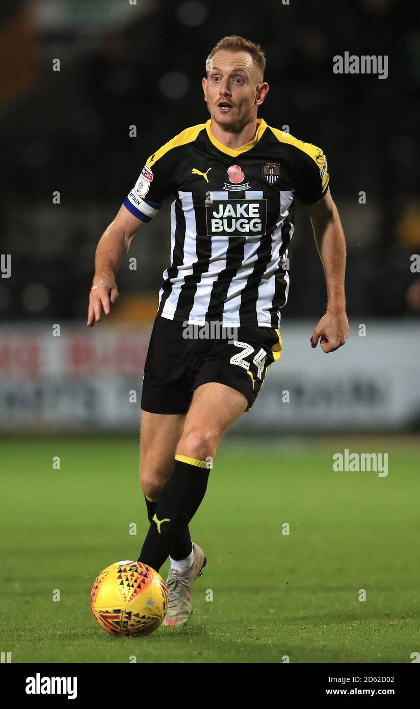 Notts County's Robert Milsom Stock Photo - Alamy