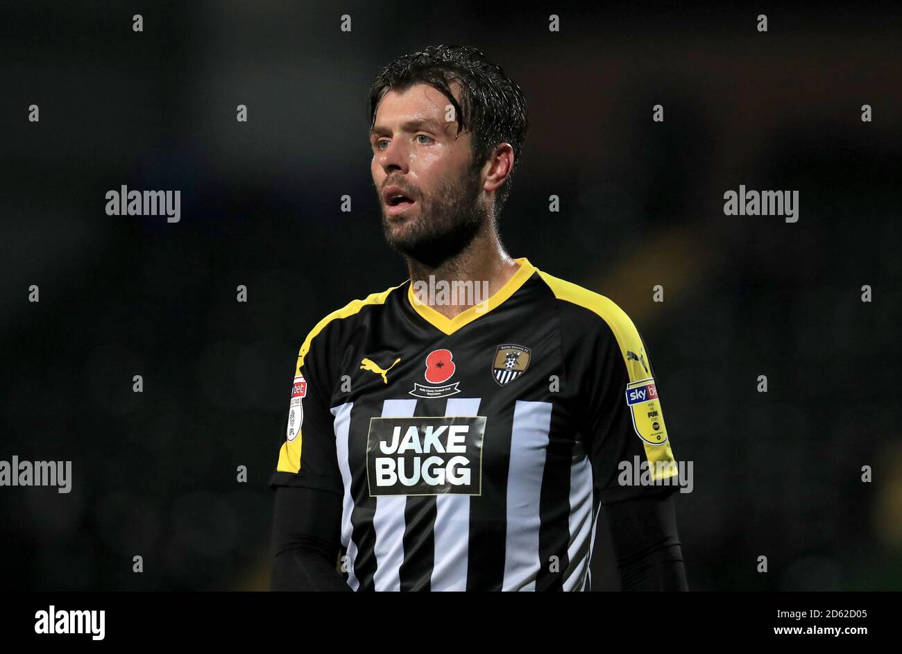Notts County's Elliot Ward Stock Photo - Alamy