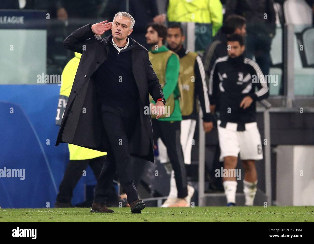 Manchester United manager Jose Mourinho celebrates after the final ... Manchester United manager Jose Mourinho celebrates after the final ...