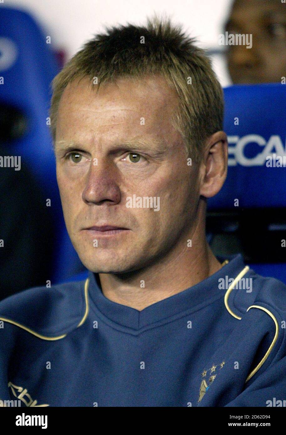 Stuart Pearce, Manchester City manager Stock Photo - Alamy