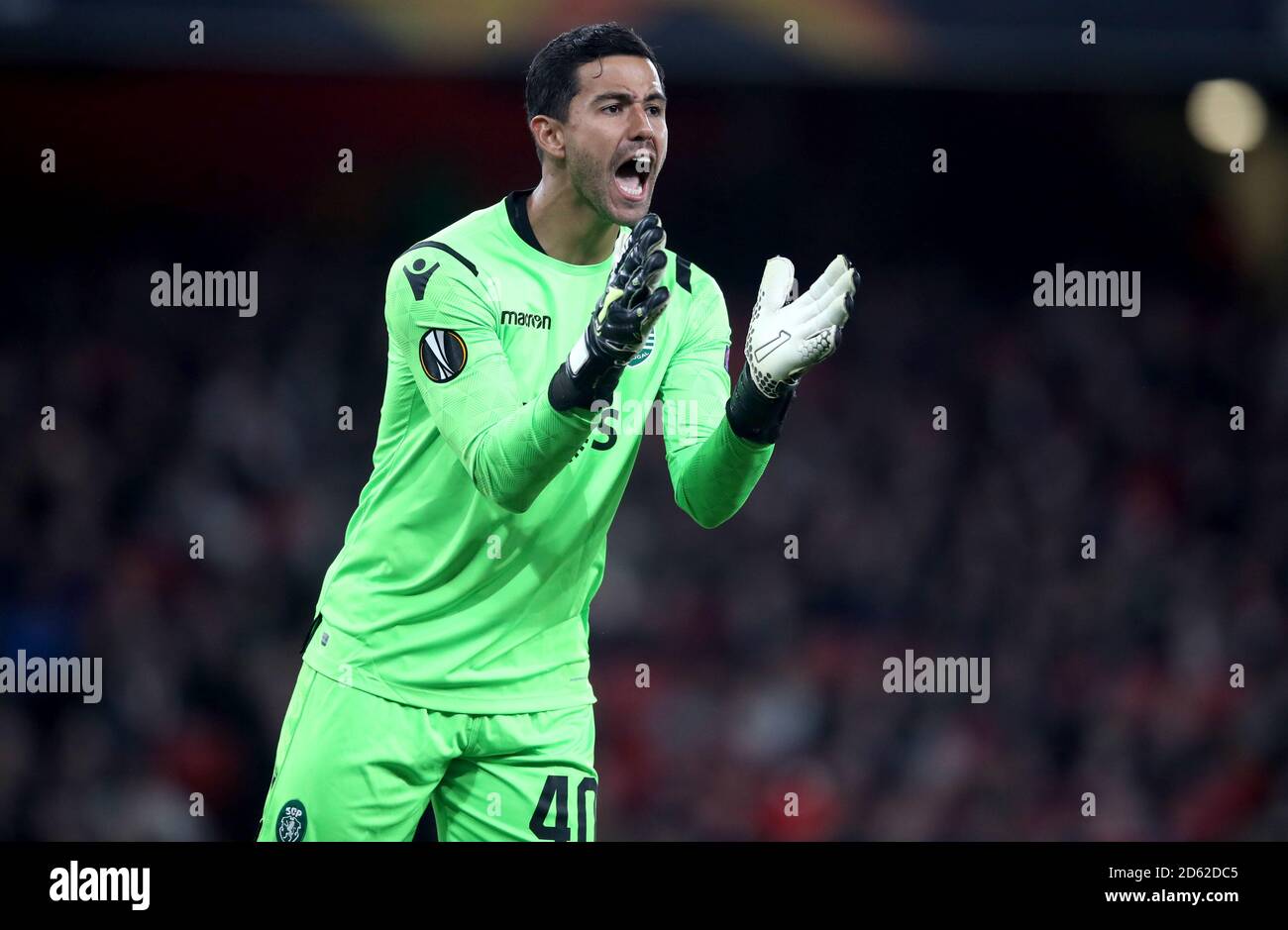 Sporting Lisbon's Goalkeeper Renan Ribeiro Stock Photo - Alamy