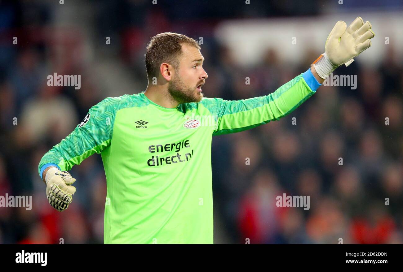 PSV Eindhoven goalkeeper Jeroen Zoet Stock Photo - Alamy