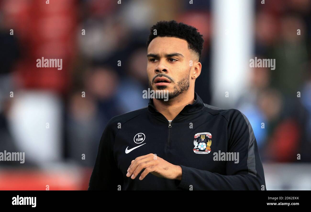 Coventry City's Jordan Willis Stock Photo - Alamy