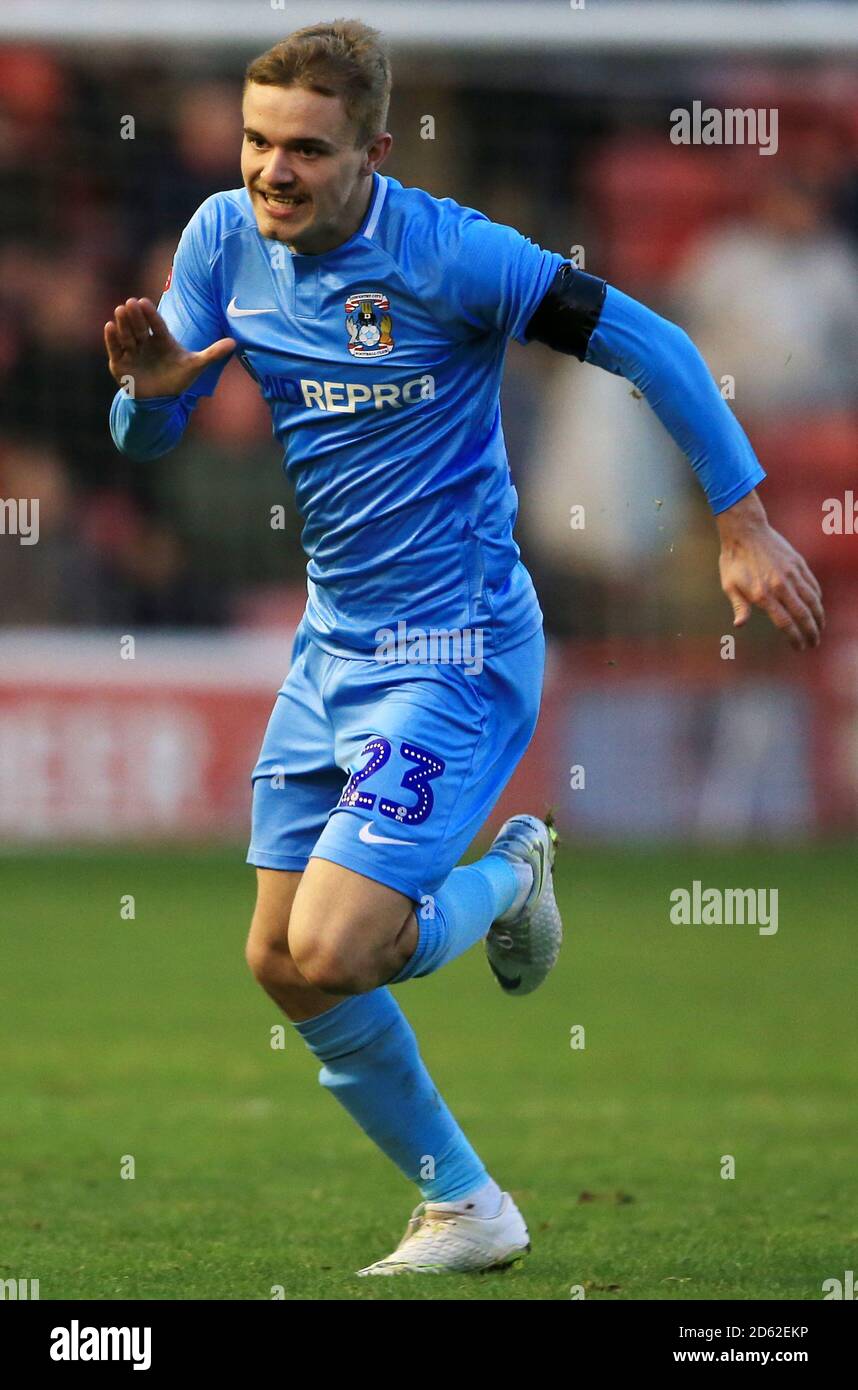 Coventry City's Luke Thomas Stock Photo - Alamy