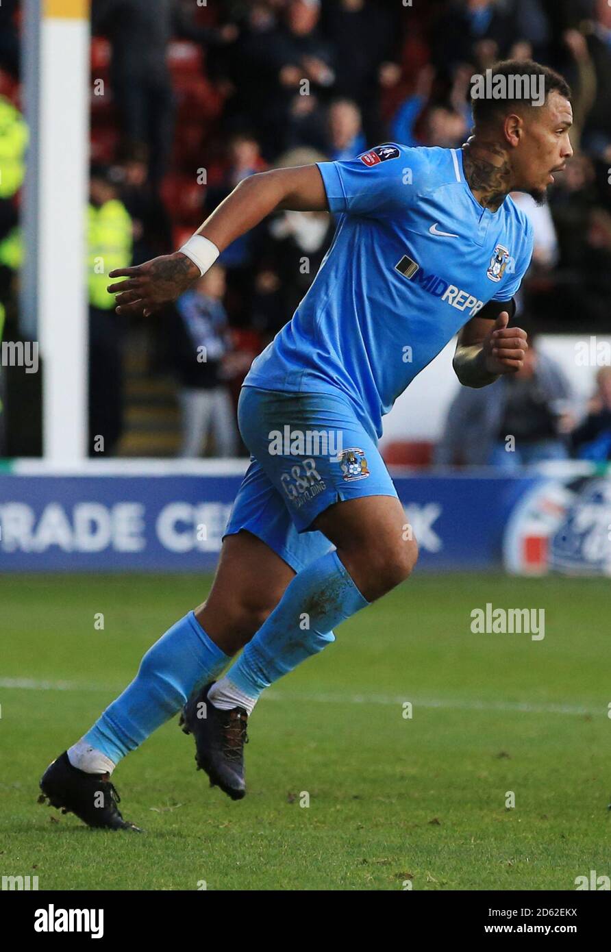Coventry City's Jonson Clarke-Harris Stock Photo - Alamy