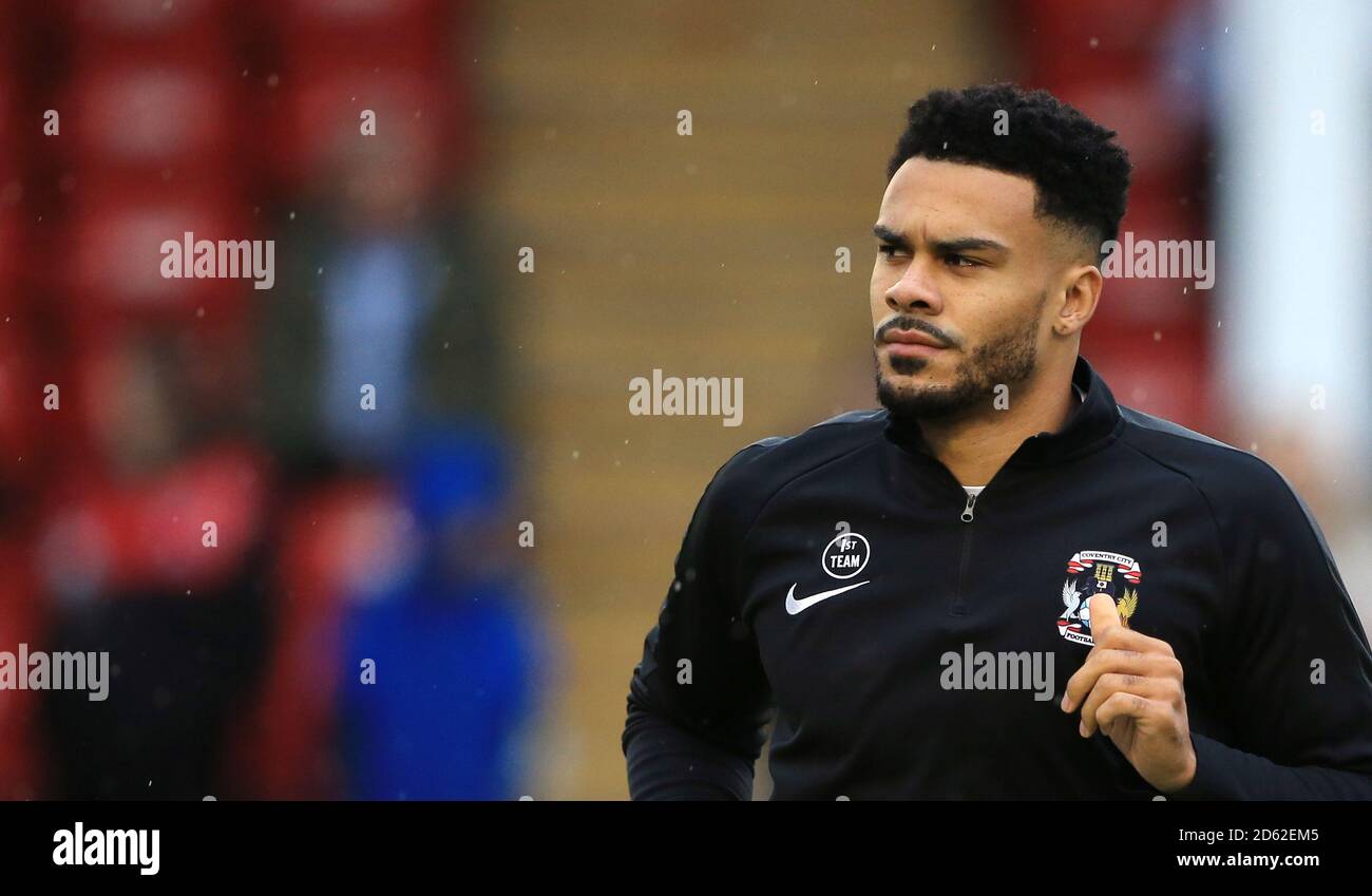 Coventry City's Jordan Willis Stock Photo - Alamy