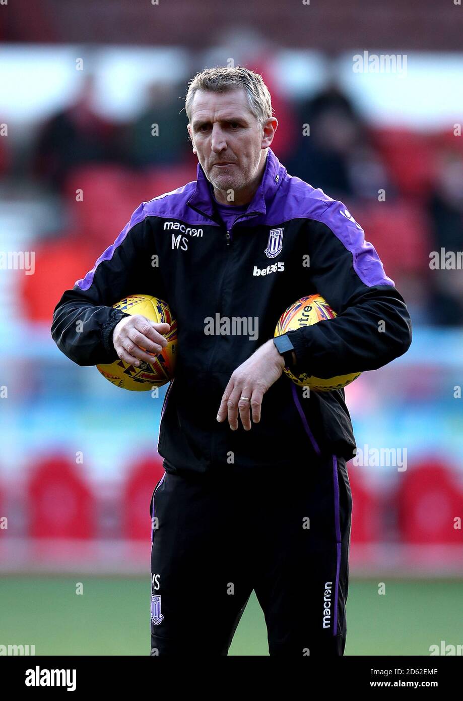 Mark Sale, Stoke City coach Stock Photo - Alamy