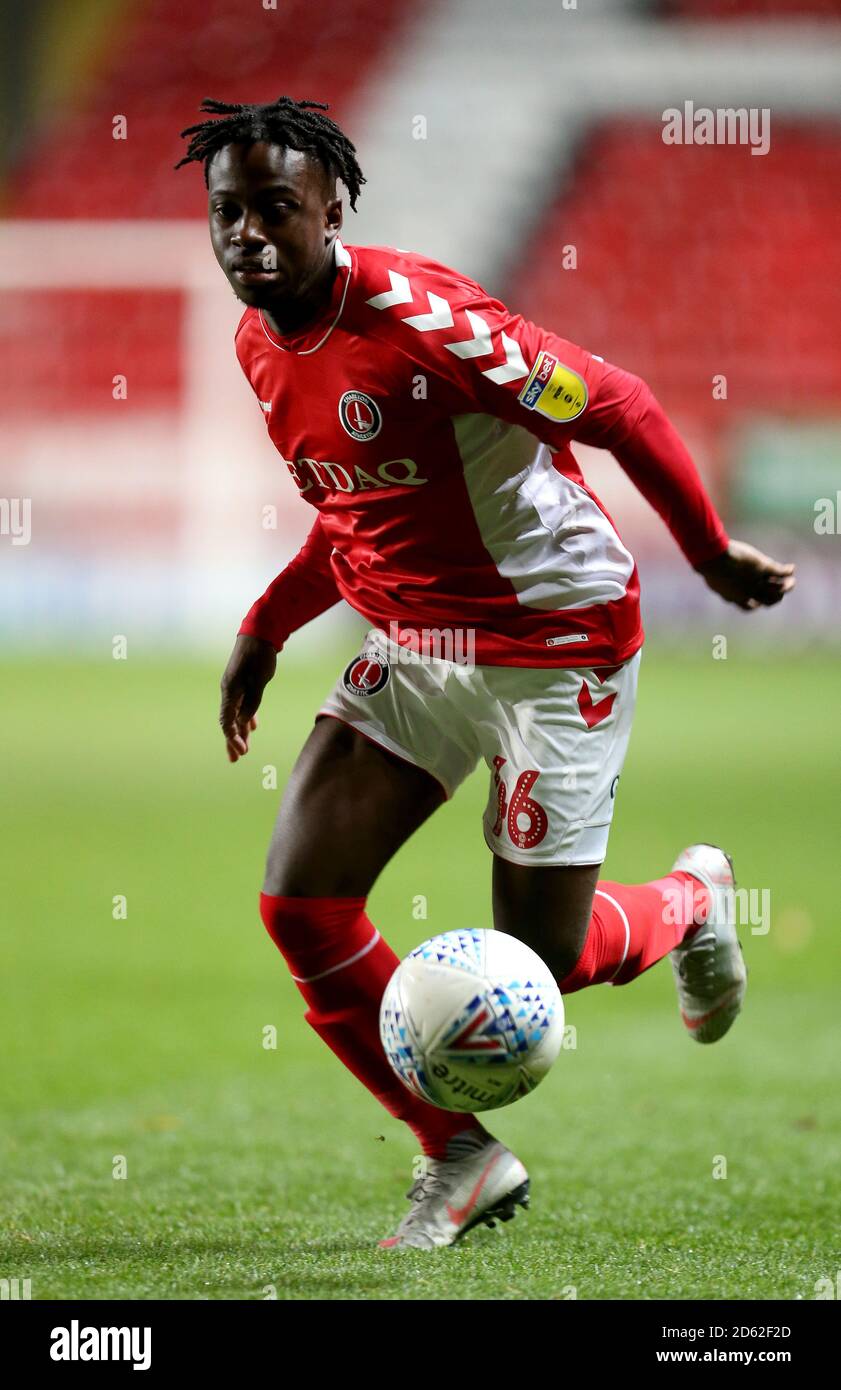 Terrique Anderson, Charlton Athletic Stock Photo - Alamy