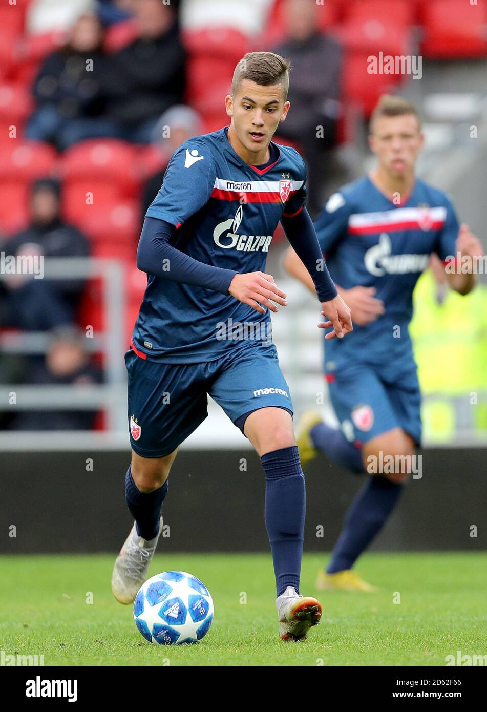Red Star Belgrade's Bogdan Jocic Stock Photo - Alamy